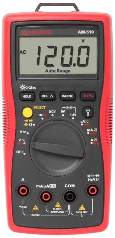 Amprobe AM-510 Professional Multimeter – SciencePurchase