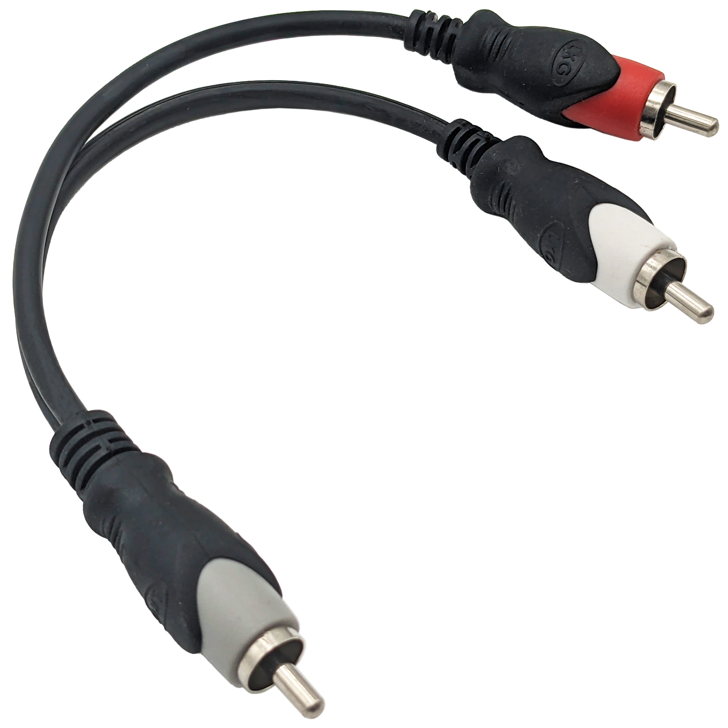 RCA Male to Dual RCA Male Y-Adapter Cable, 6-Inch Length – SciencePurchase