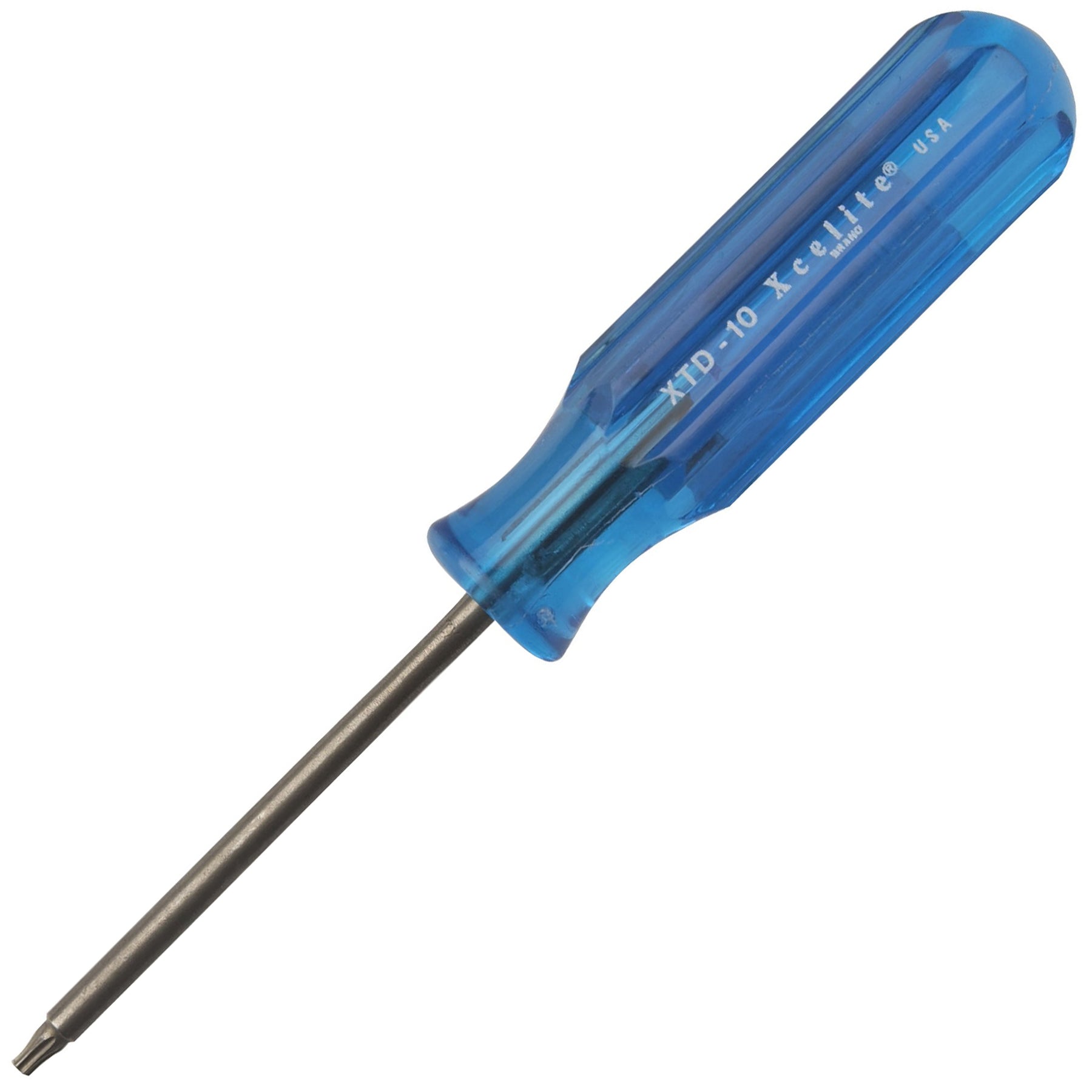 Xcelite T10 Torx Screwdriver with 3" Shaft, 6⅝" Overall Length (XTD10 ...
