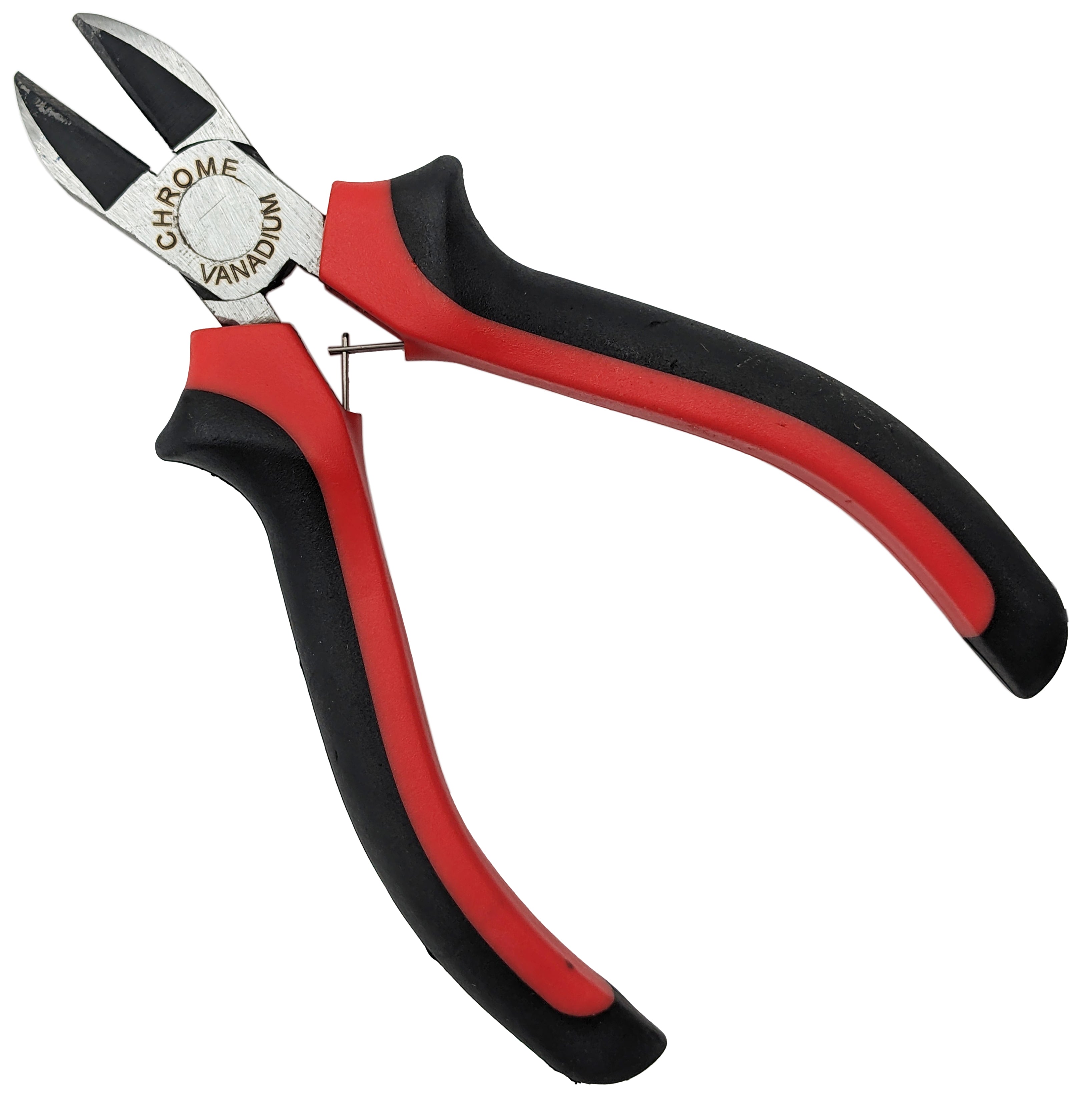 Mini Diagonal Cutter with Return Spring and Rubber Grip Handle ...