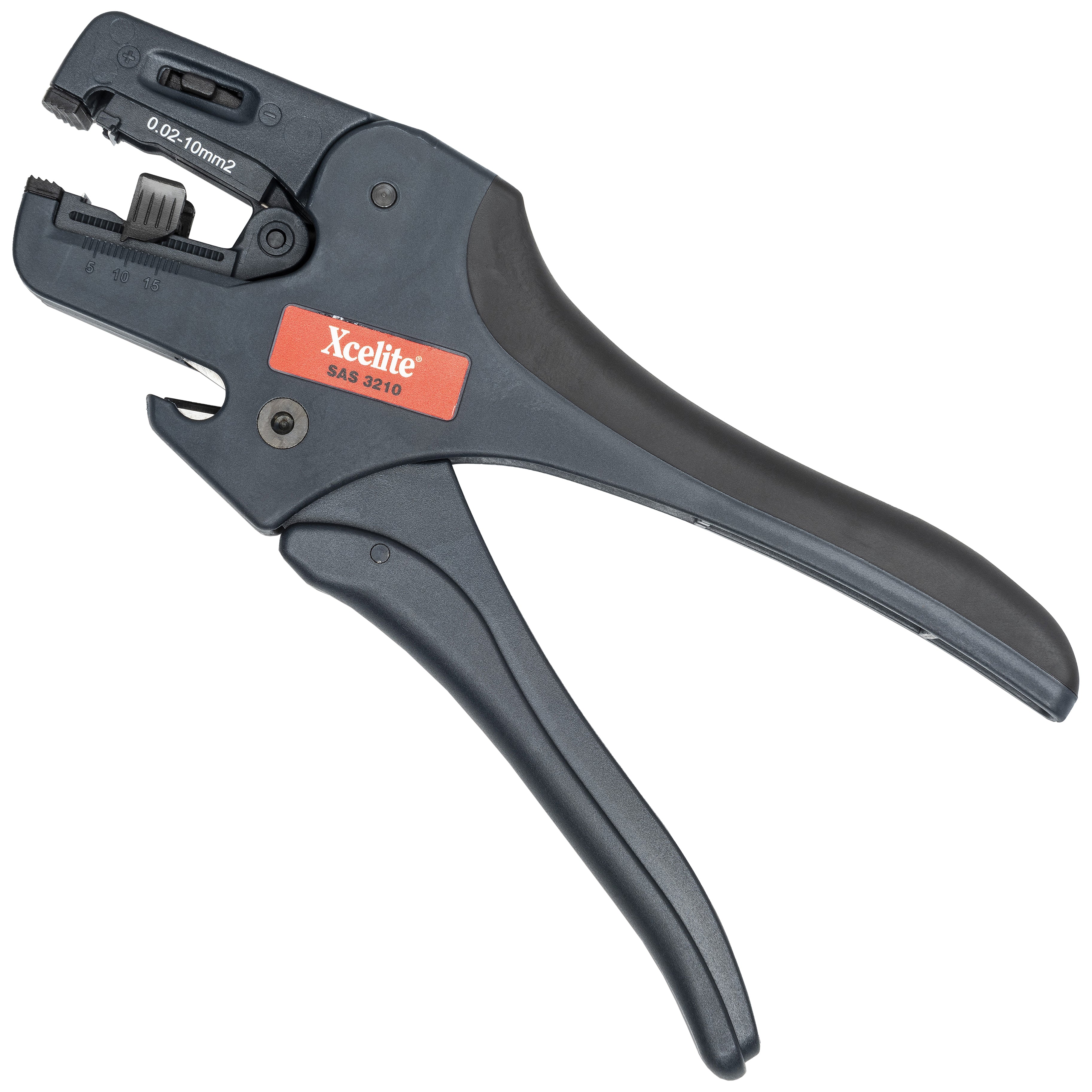 Xcelite Self-Adjusting Wire Stripper with Spring, 32-10 AWG Stripping ...