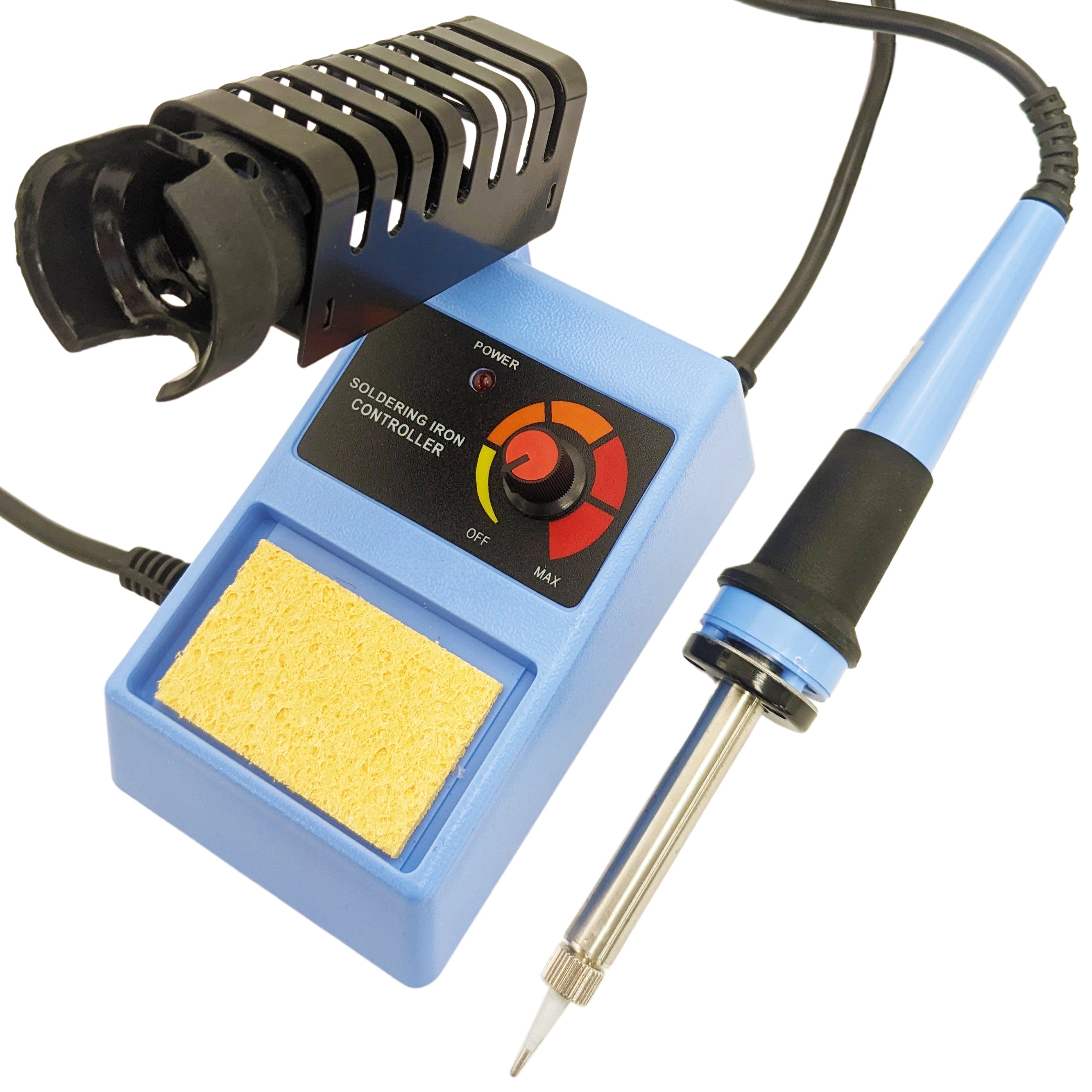 Temperature Adjustable Soldering Station, 302°F to 896°F Range, Includ ...