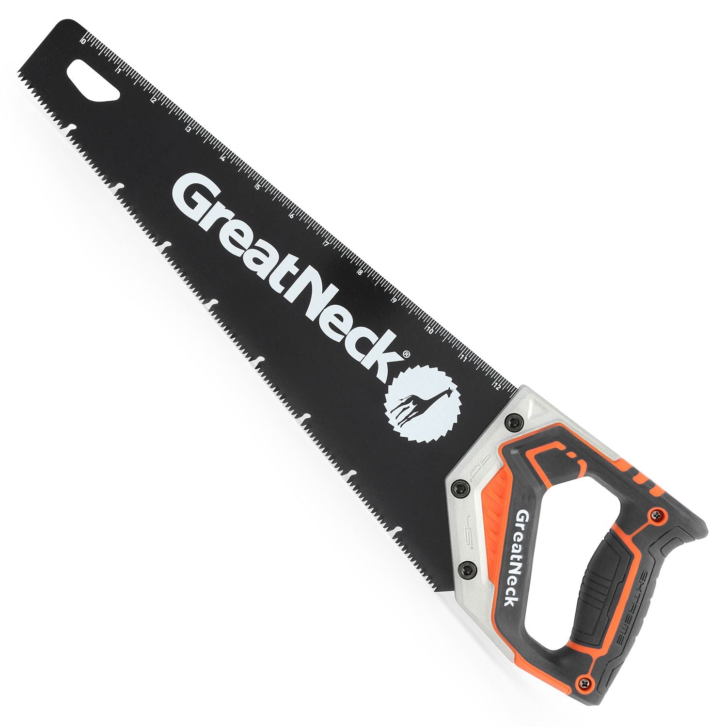 GreatNeck 15 Inch Aggressive Tooth Handsaw, Aluminum Frame, Wood Saw ...