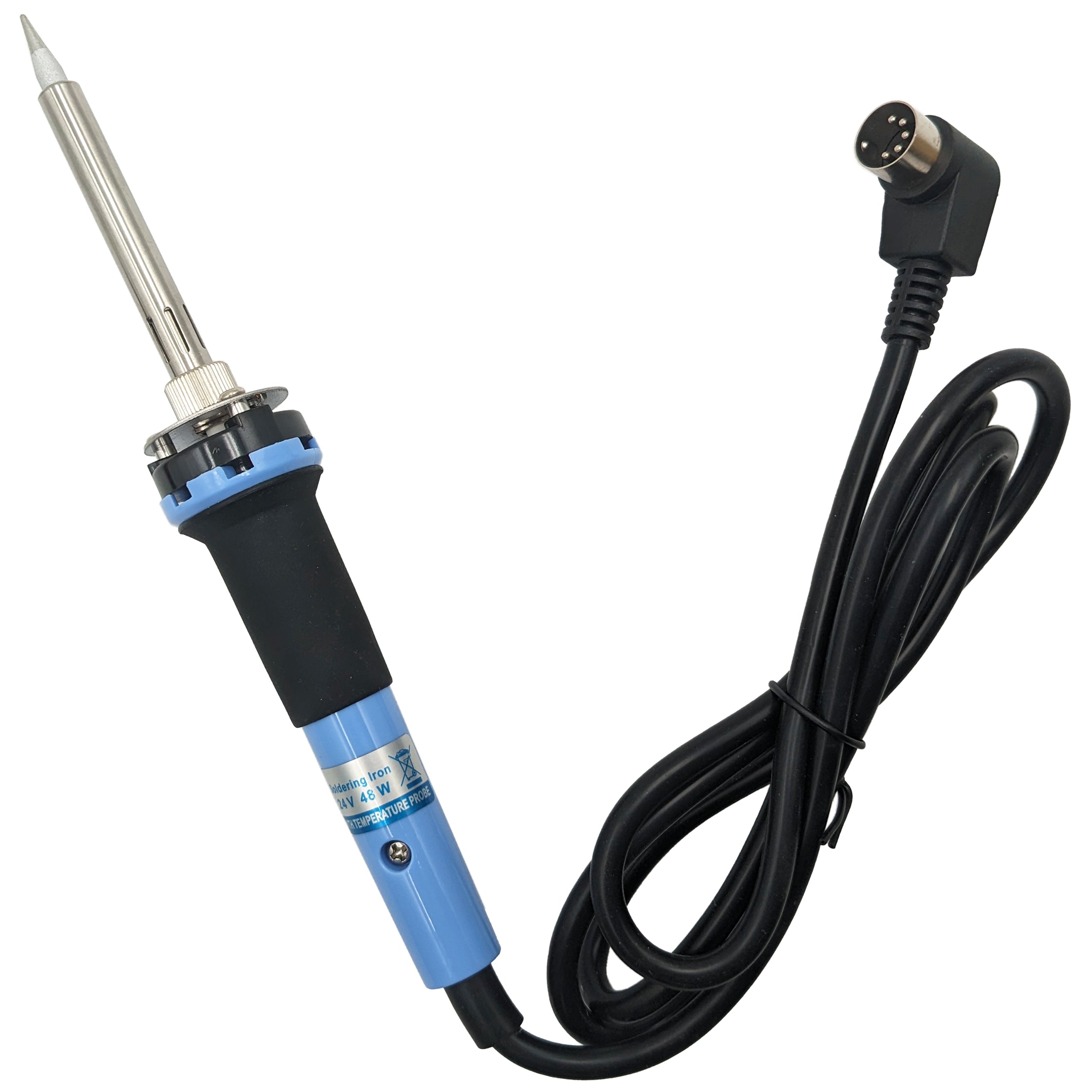 Replacement 48W 24V Soldering Iron for ZD-929C Soldering Station, 5-Pi ...