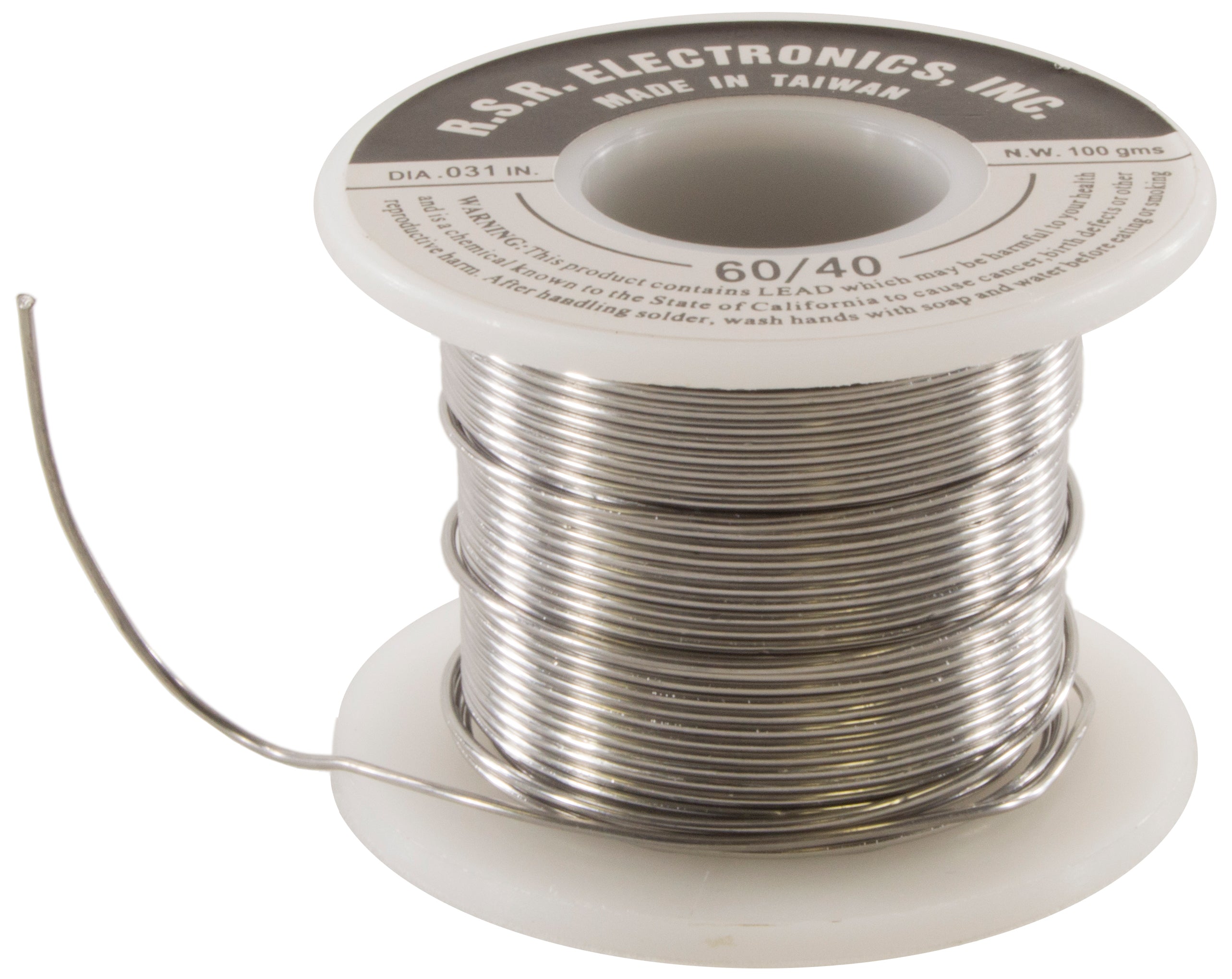 100 Gram Rosin Core 60/40 Solder Roll for Electrical Soldering - Thick ...