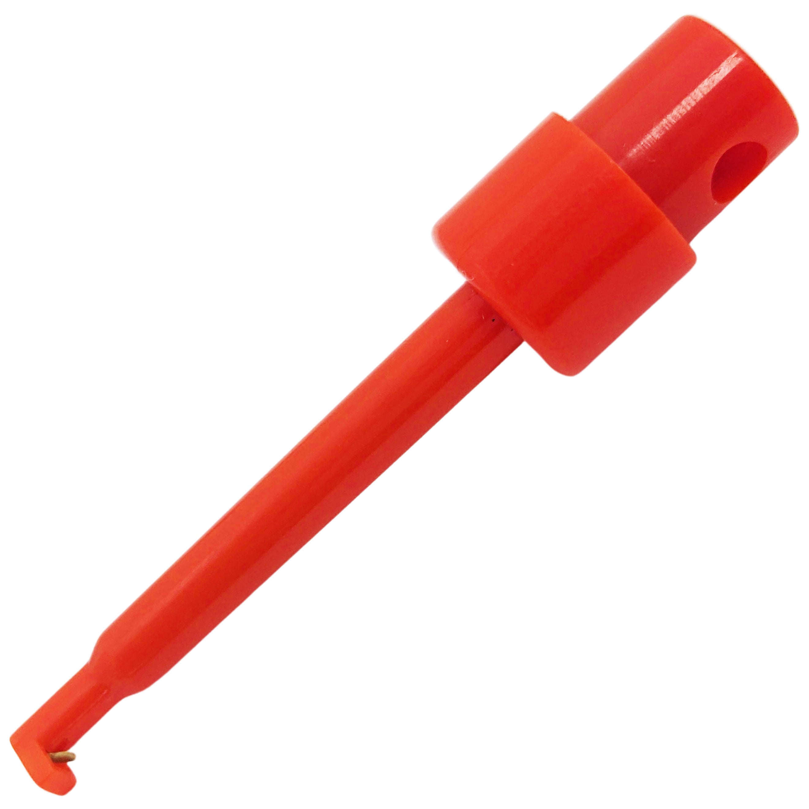 Red Spring-Loaded Mini Hook for Building Test Leads – SciencePurchase
