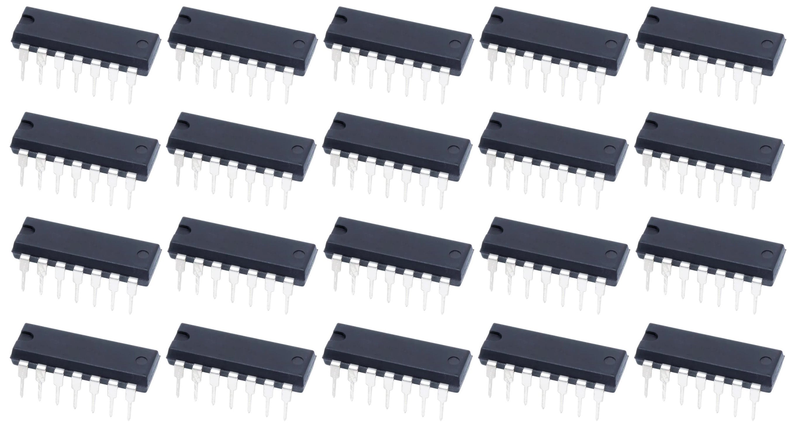 20 Pack LM339 IC Low-Power Low-Offset Voltage Quad Comparator, 14 Pin ...