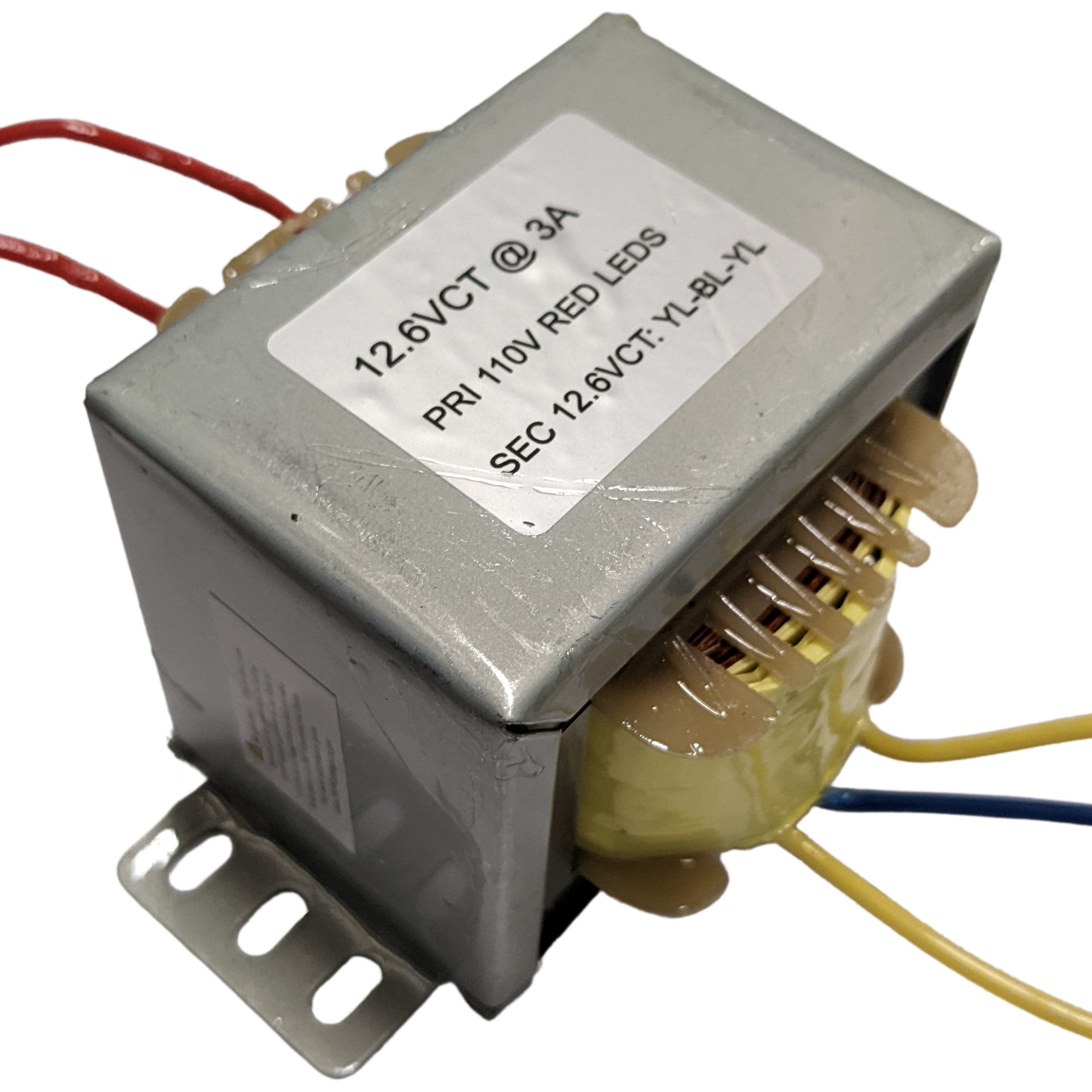 Power Transformer 12.6 VCT, 3A – SciencePurchase