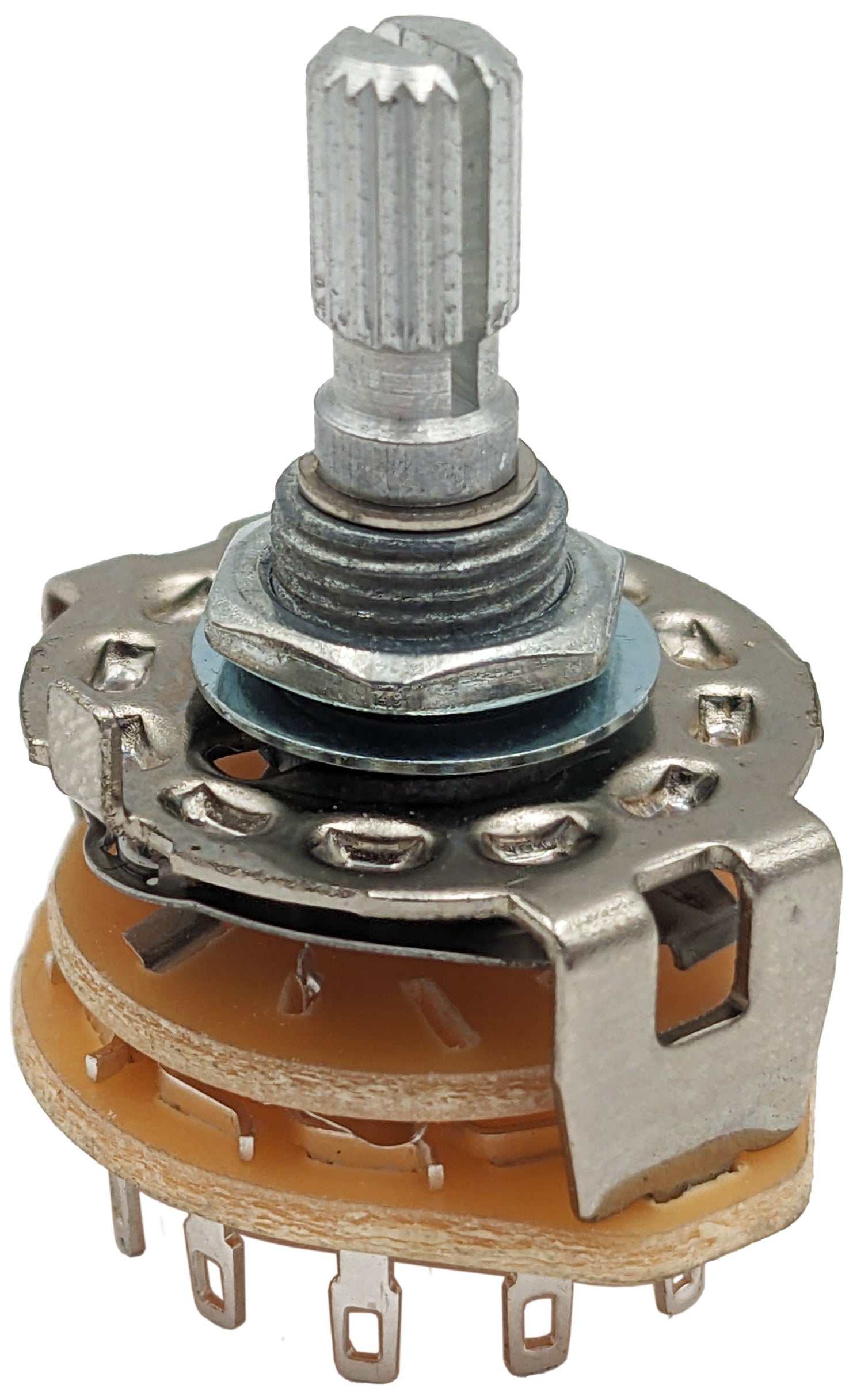 2 Pole 6 Position Rotary Switch (2P6T) with Solder Lug Termination ...