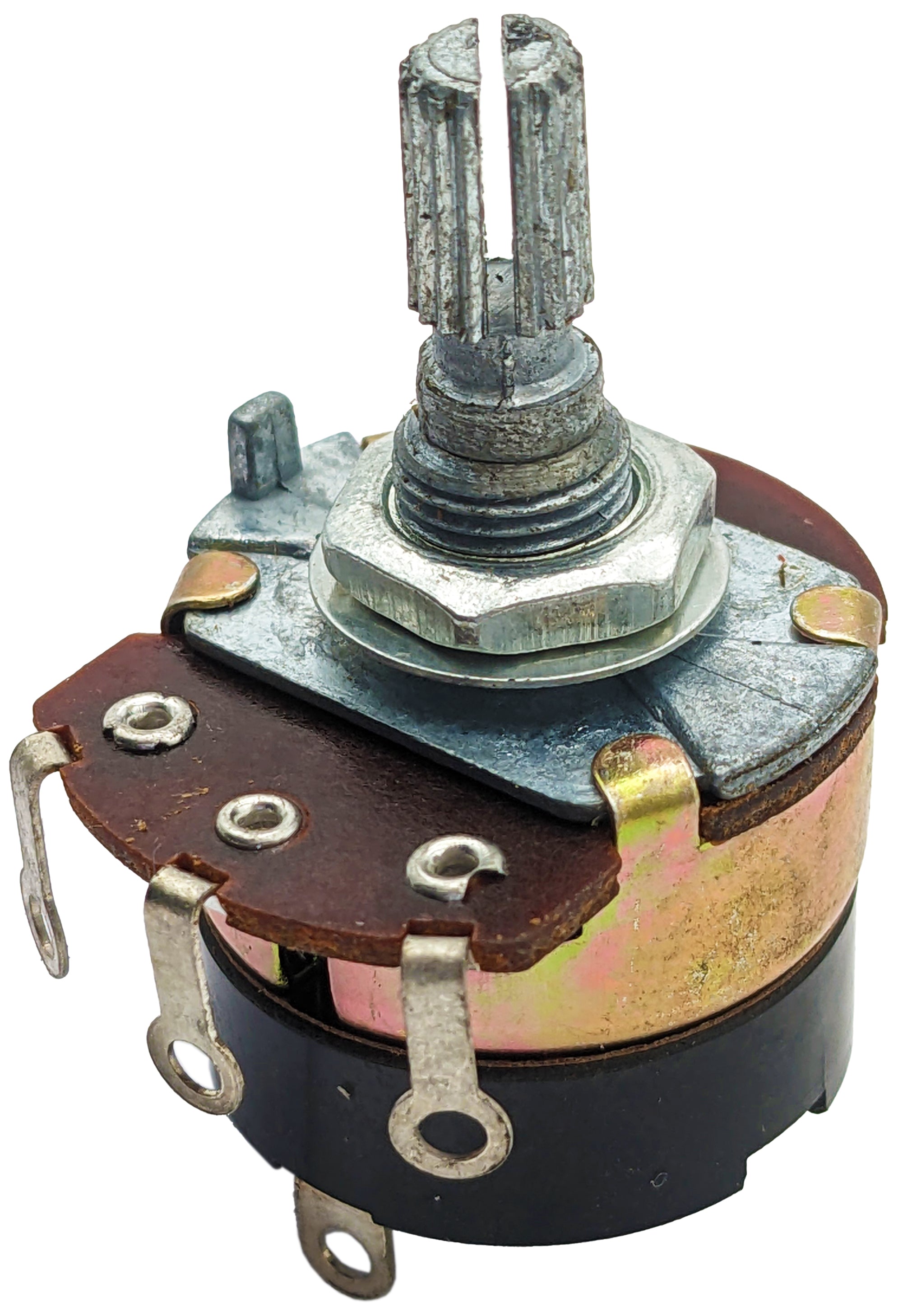 1/2W 50K Ohms Potentiometer with Switch, Single Turn, Round Shaft, Pan ...