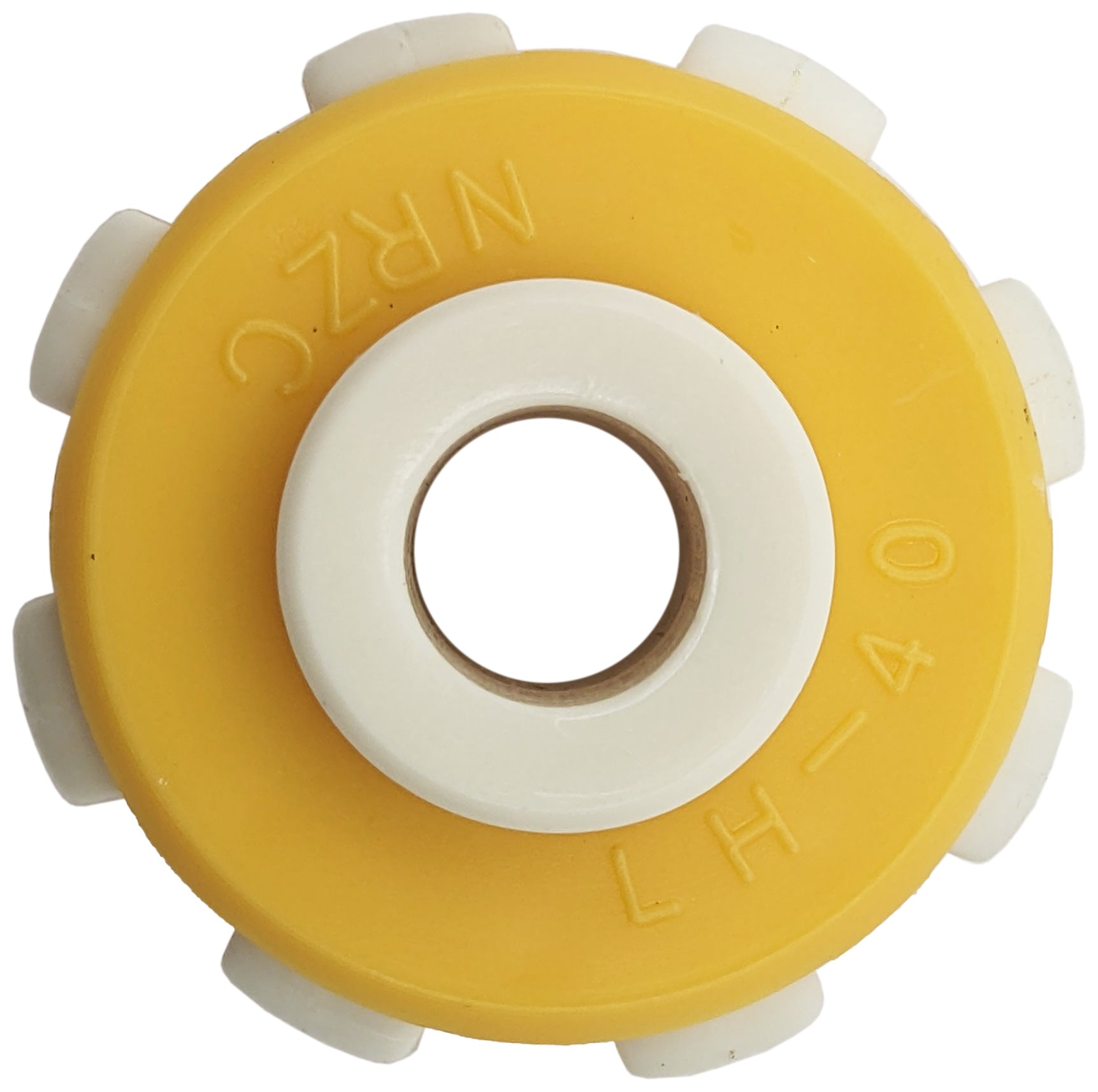 40mm Omni Wheel for 13mm Axle, Yellow and White – SciencePurchase