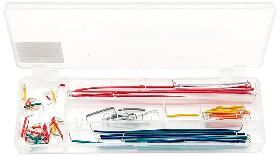70 Piece Jumper Wire Kit for Breadboarding, Assorted Lengths and Color ...