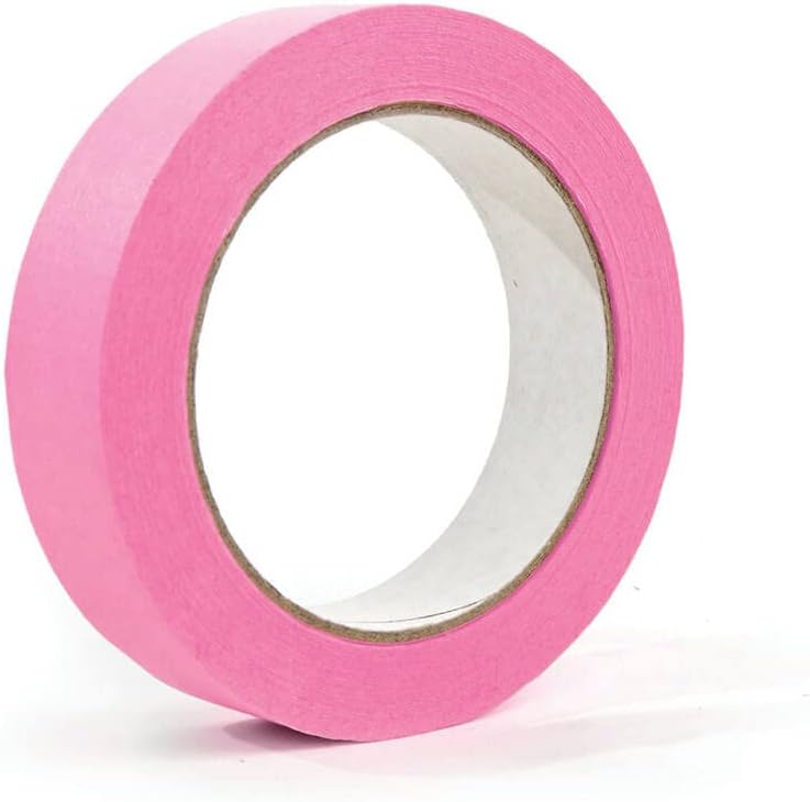 Creativity Street Pink Masking Tape Roll, 1" Wide, 60-Yards Long (Pink ...