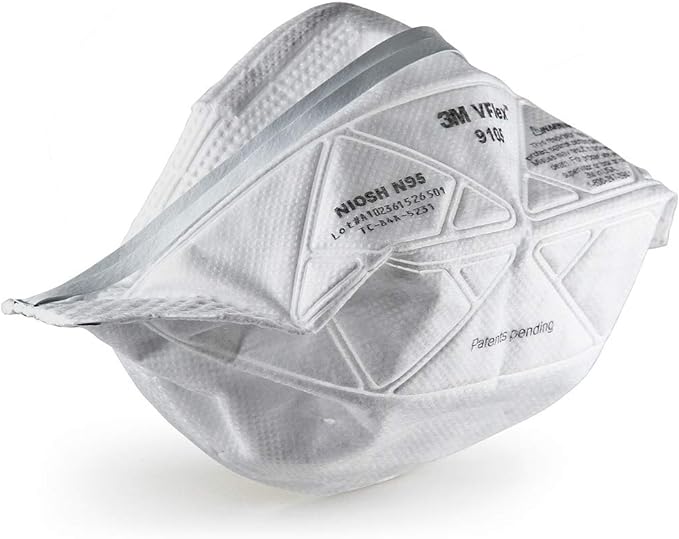 3M N95 Respirator, VFlex Particulate Respirator, Disposable, Sweeping ...