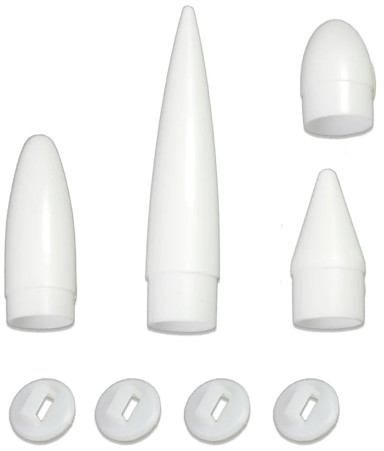 Estes NC-20 Nose Cone Pack - Includes 4 Cones that fit BT-20 Body Tube ...