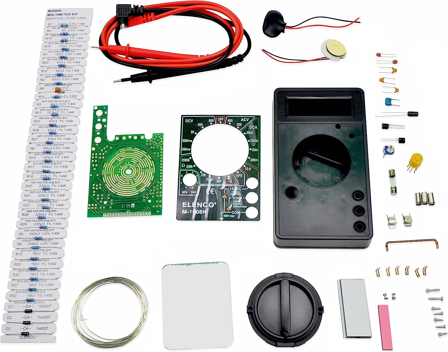 Elenco Digital Multimeter Solder Kit | Great STEM Project | Soldering ...