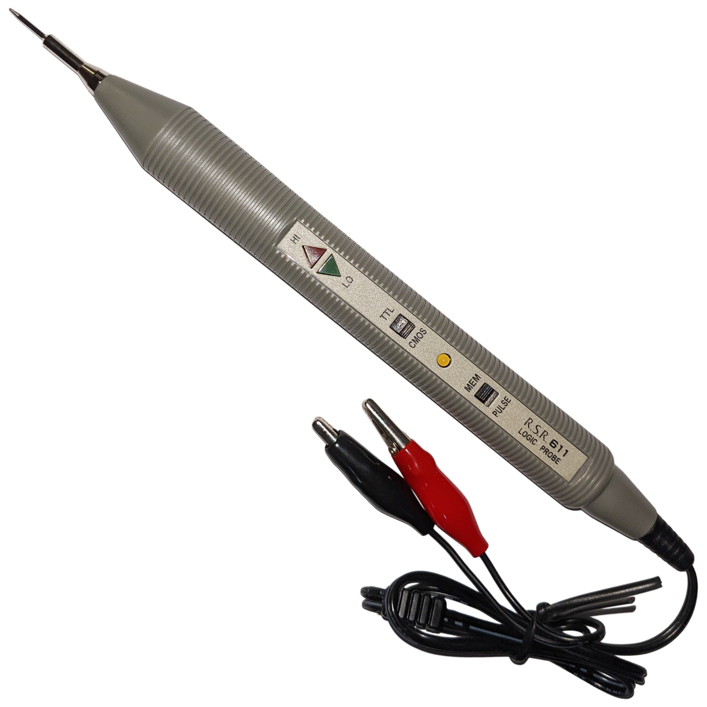Circuit Powered Logic Probe (TTL & CMOS), Maximum Input Frequency of 2 ...