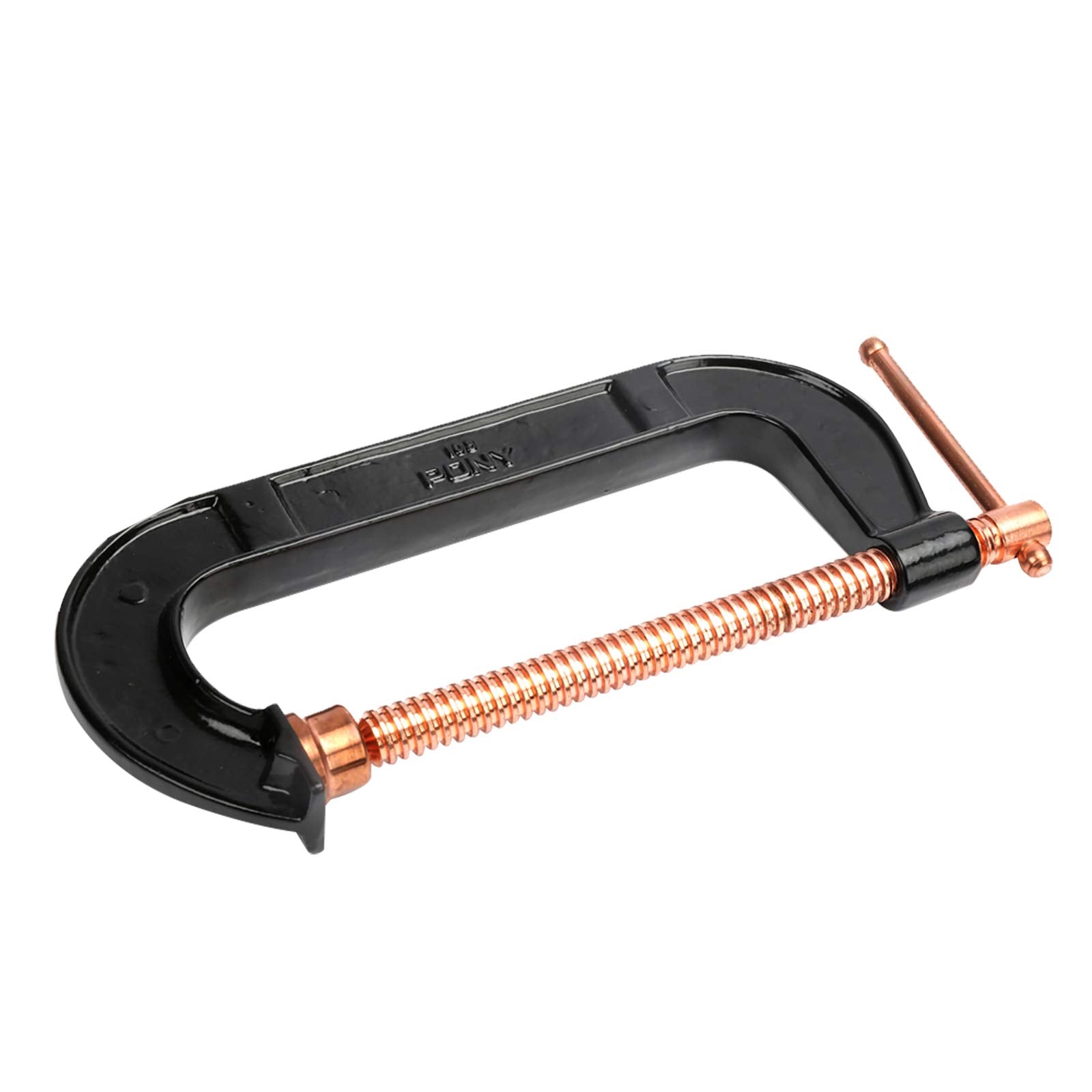 Pony 10" Capacity Adjustable Carriage C-Clamp, 3-5/8" Throat Depth ...
