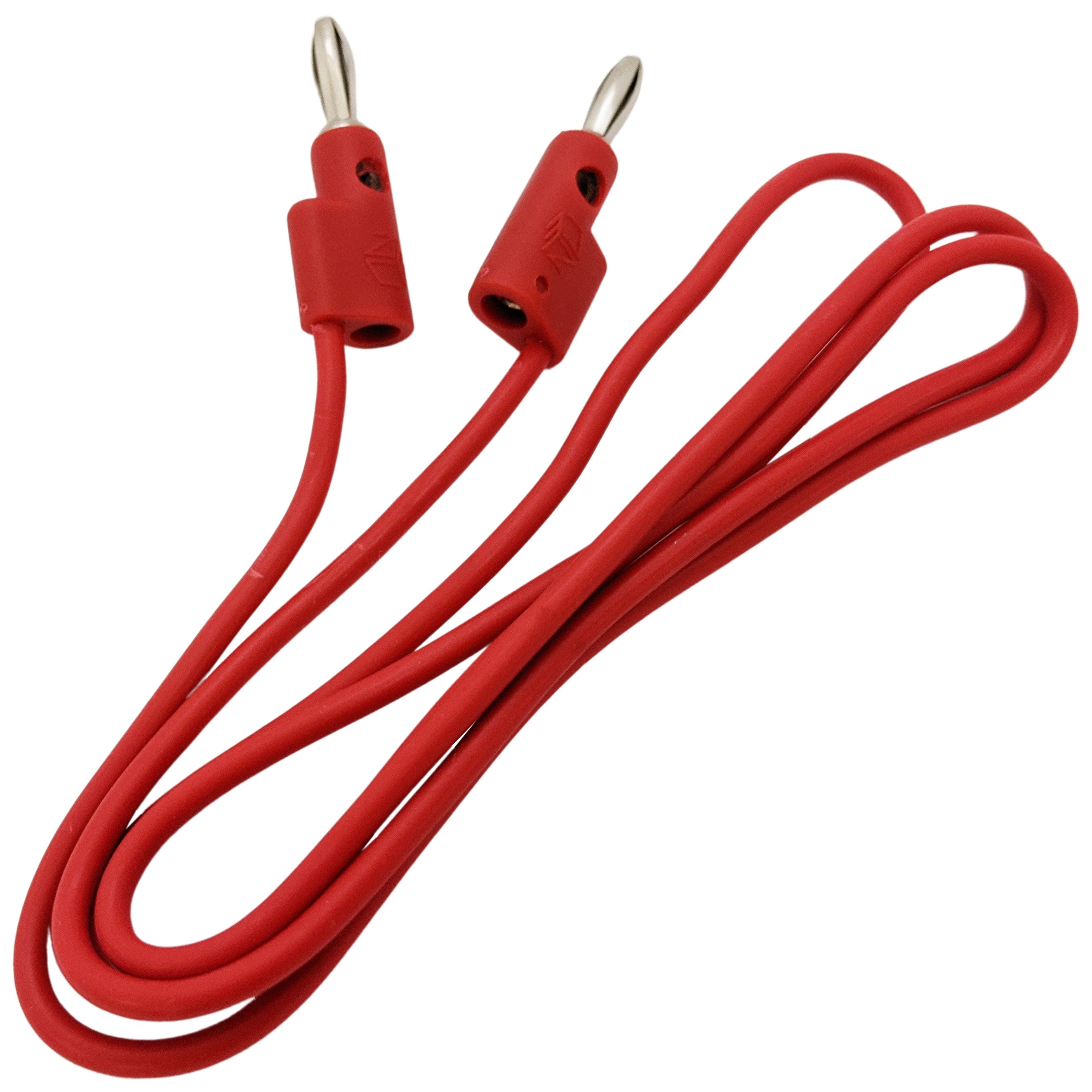 3 Foot Red Banana to Banana Stackable Test Lead – SciencePurchase