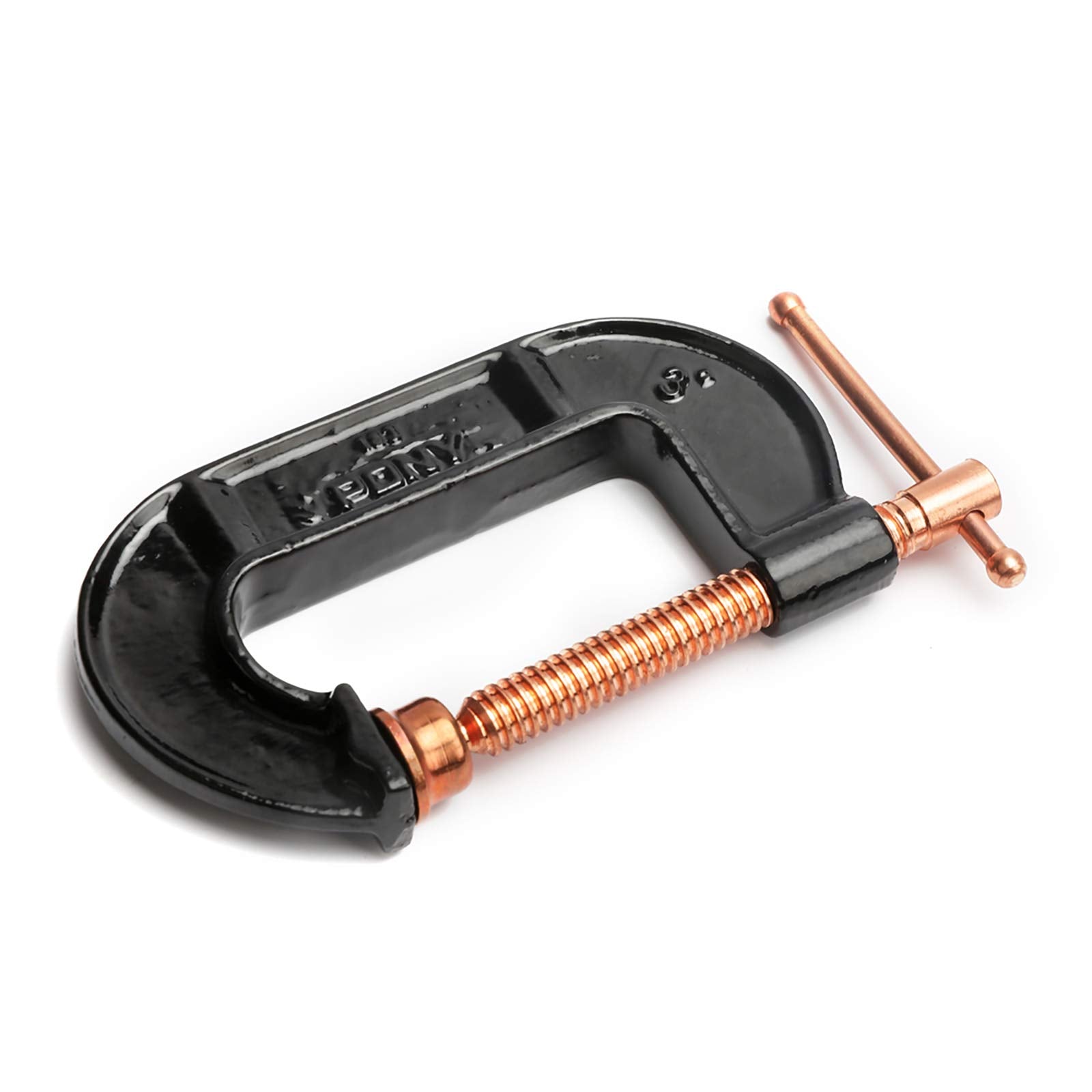 Pony 3" Capacity Adjustable Carriage C-Clamp, 1-7/8" Throat Depth ...