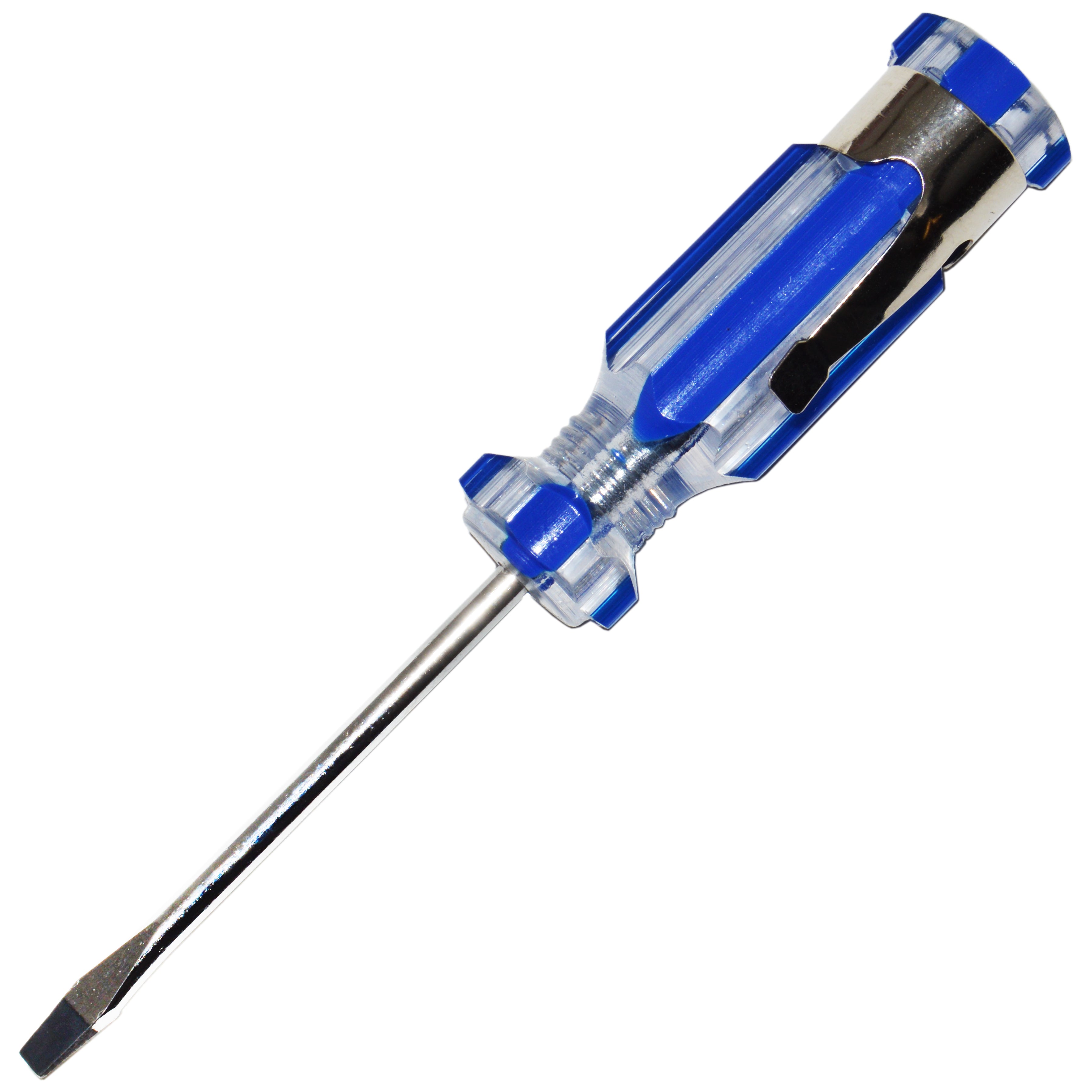 Mini 1/8" Slotted Pocket-Clip Screwdriver with Magnetized Tip, 4-inch ...