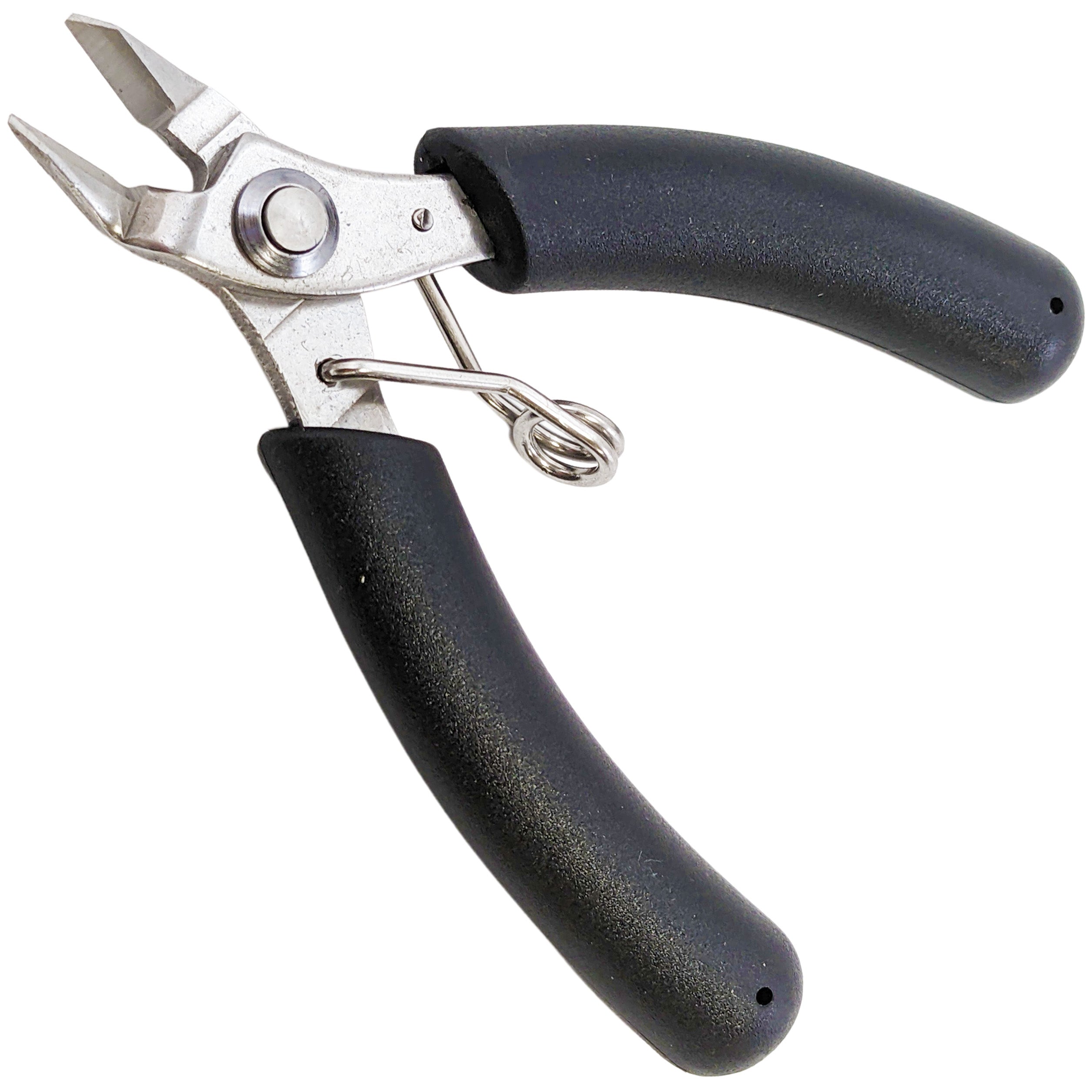 3½" Side Cutters with Cushion Grip Handles and Return Spring, Stainles ...
