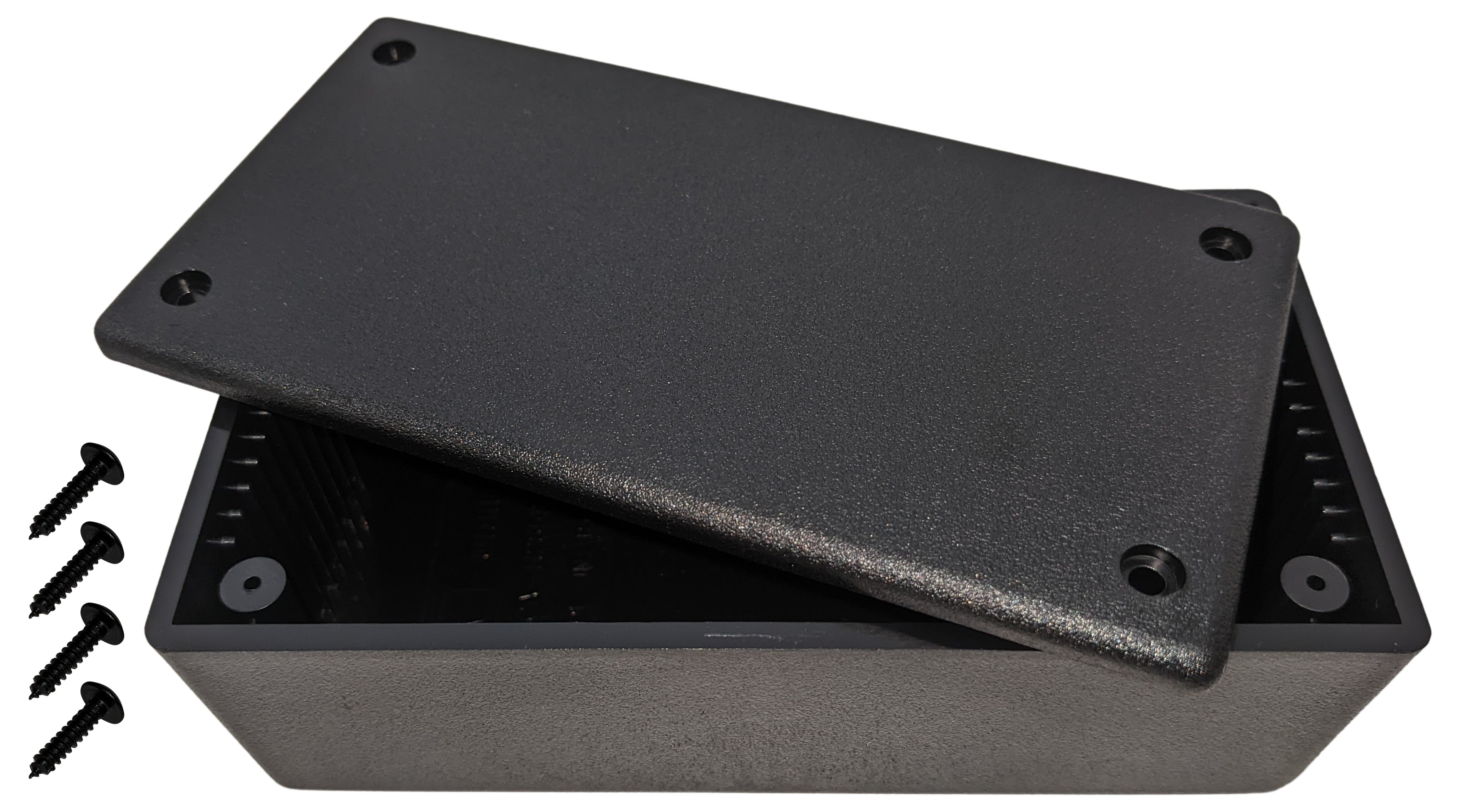 ABS Plastic Electronic Project Box with 4 Screws and Lid, 4.9" x 2.5 ...