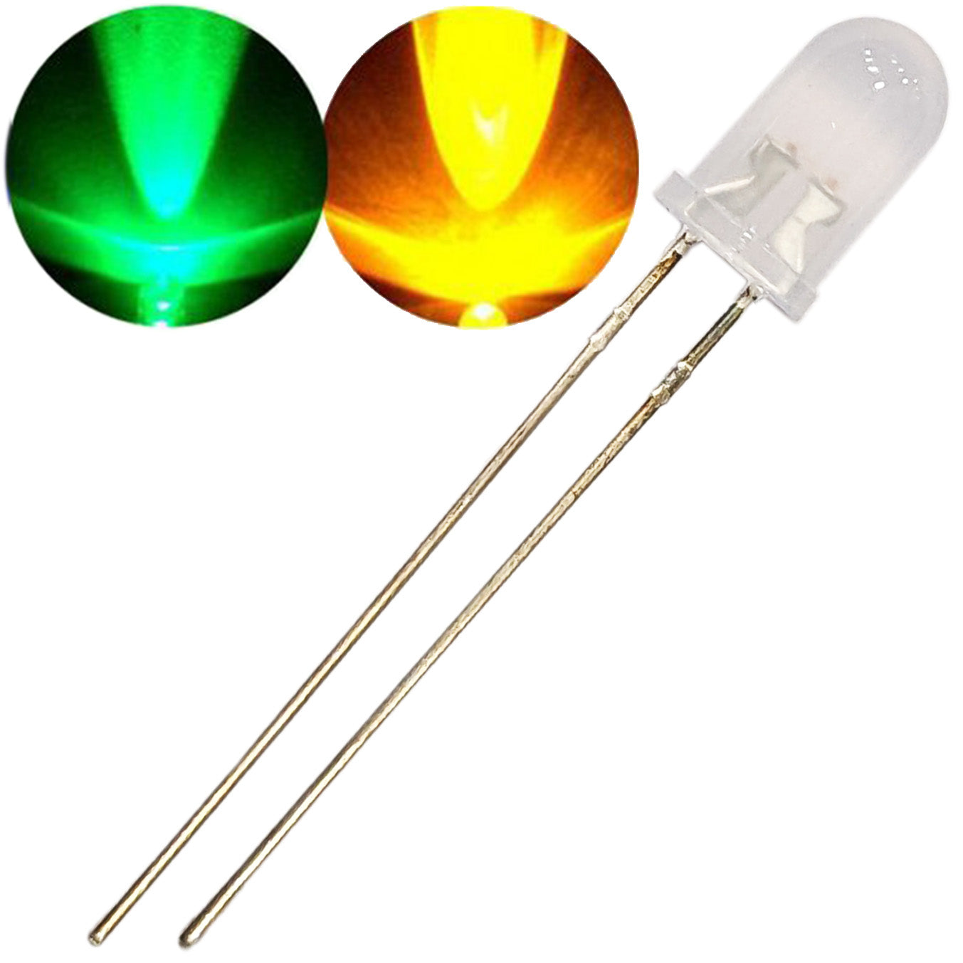 5mm Yellow to Green Bipolar LED – SciencePurchase