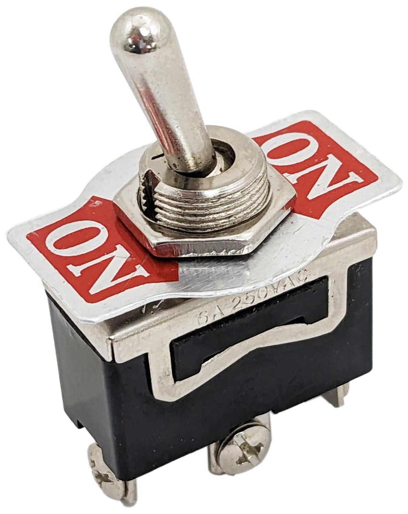 Standard ON-ON SPDT Toggle Switch, 3-Pin Screw Terminal – SciencePurchase