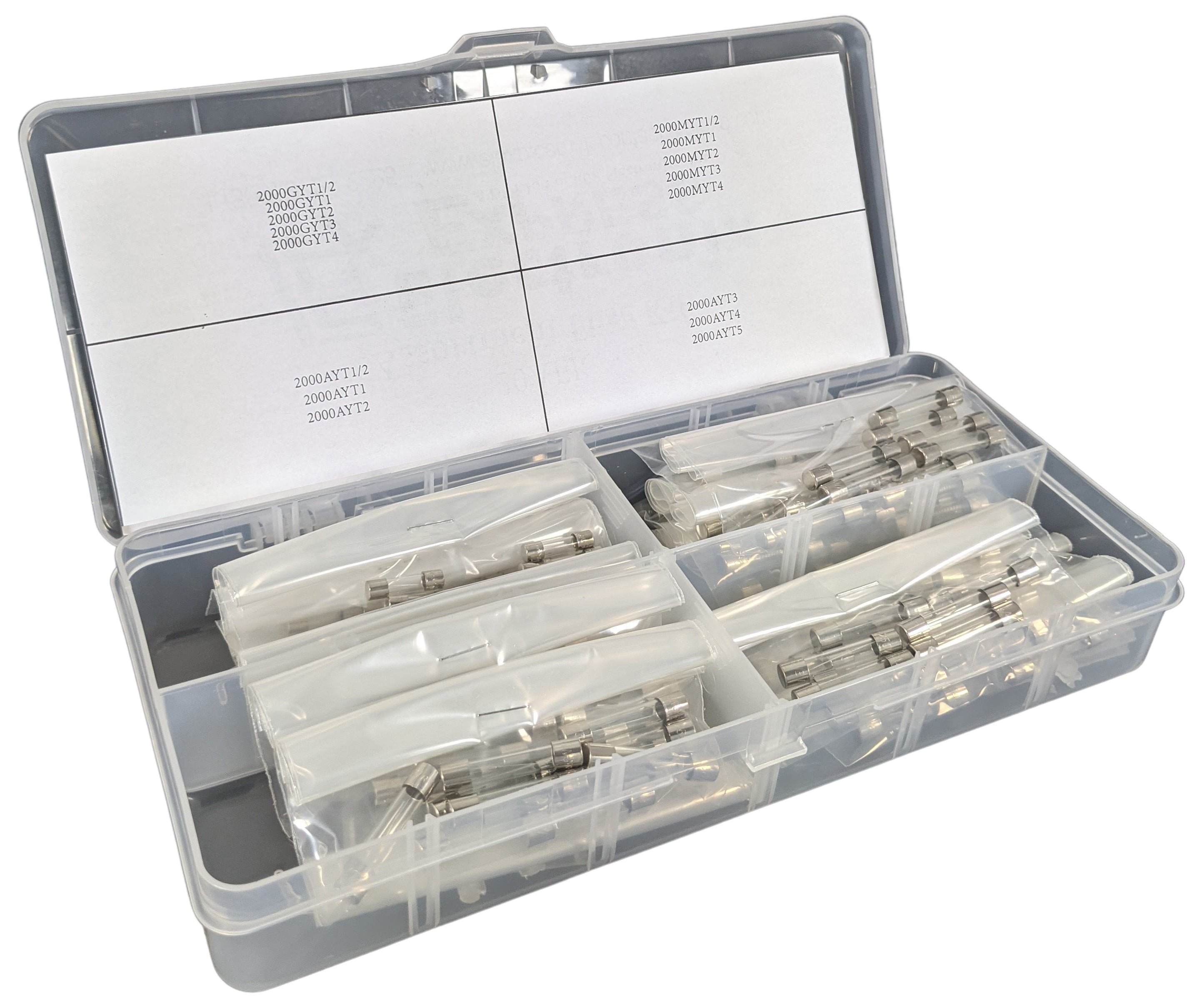 Fuse Assortment Kit with Storage Case, Includes 160 Fuses Total (16 Di ...
