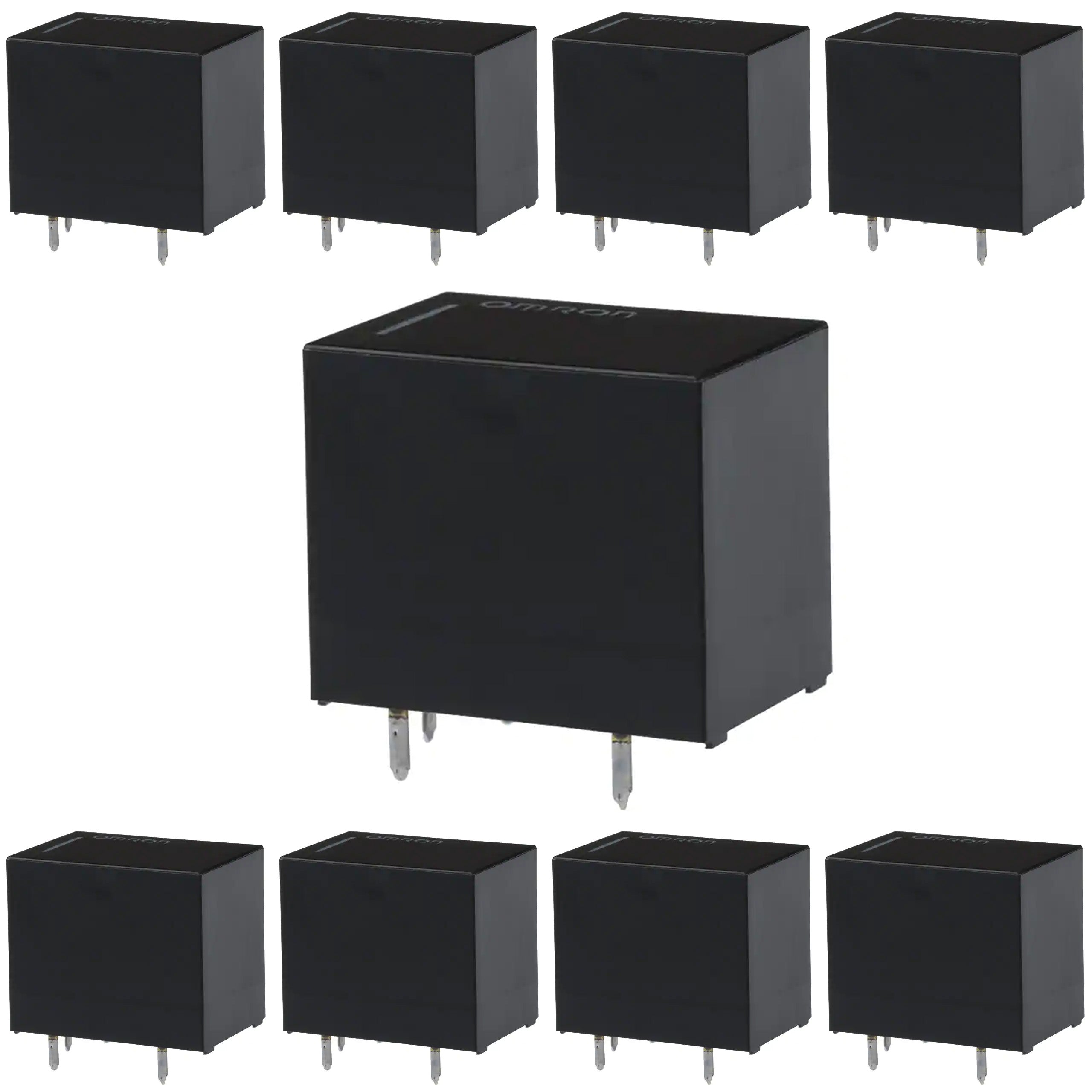 10 Pack General Purpose Relay SPDT (1 Form C) 24VDC Coil Through Hole ...