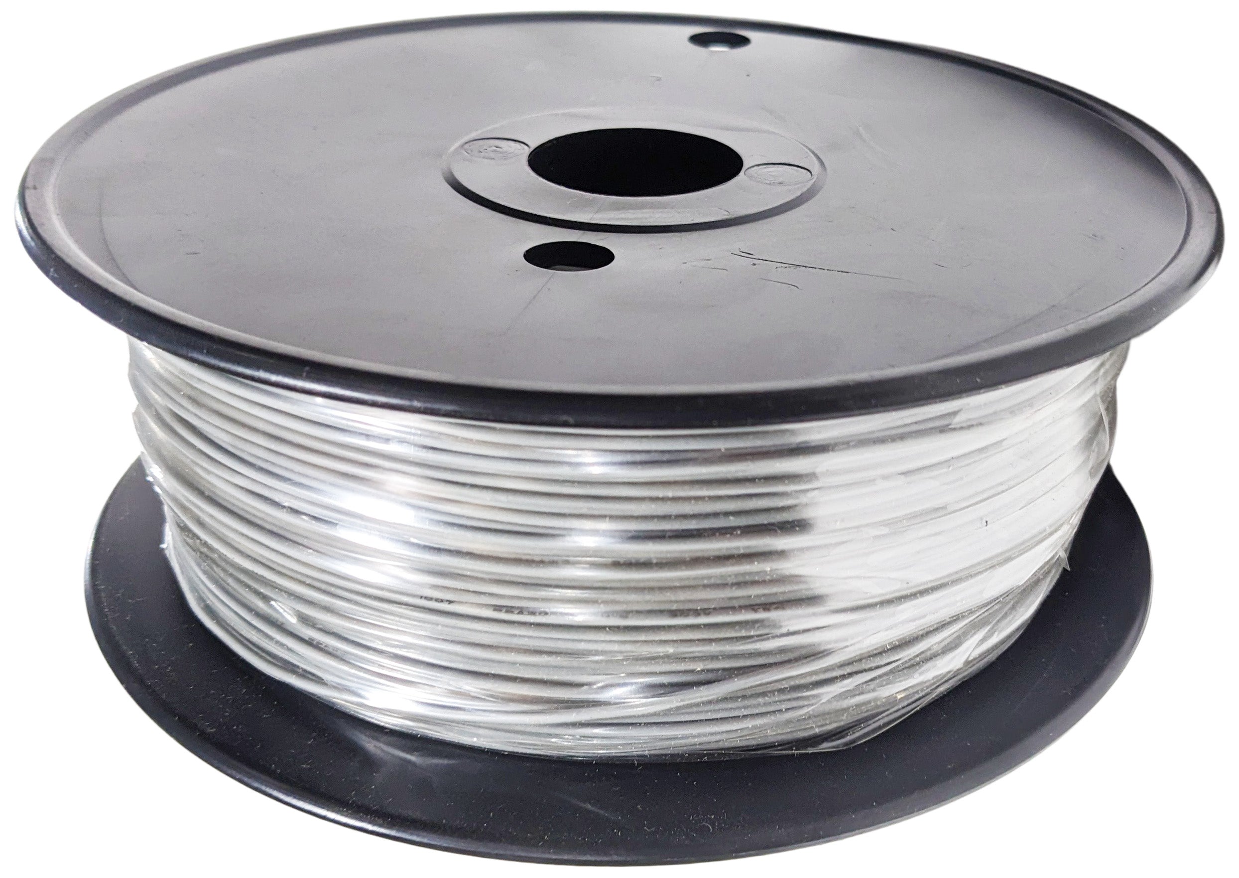 1,000 Feet Gray 22 Gauge Solid Hook-Up Wire, Tinned Copper, PVC Insula ...