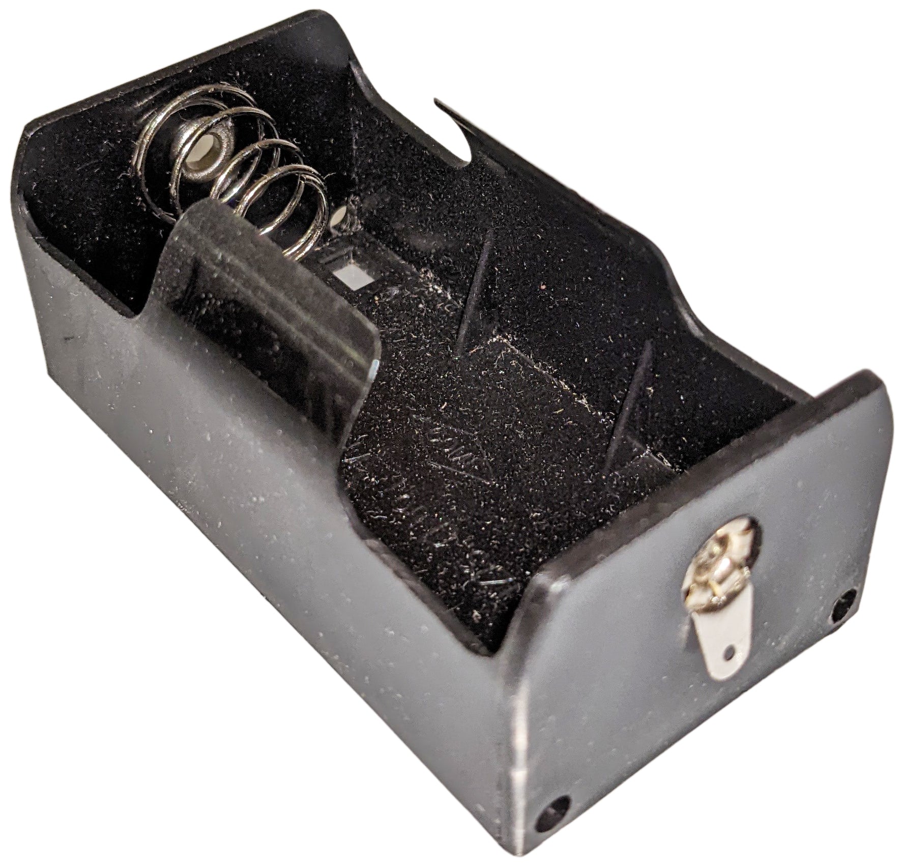 Single D Battery Holder with Solder Lugs, Plastic (2.70" x 1.45 x 1.22 ...