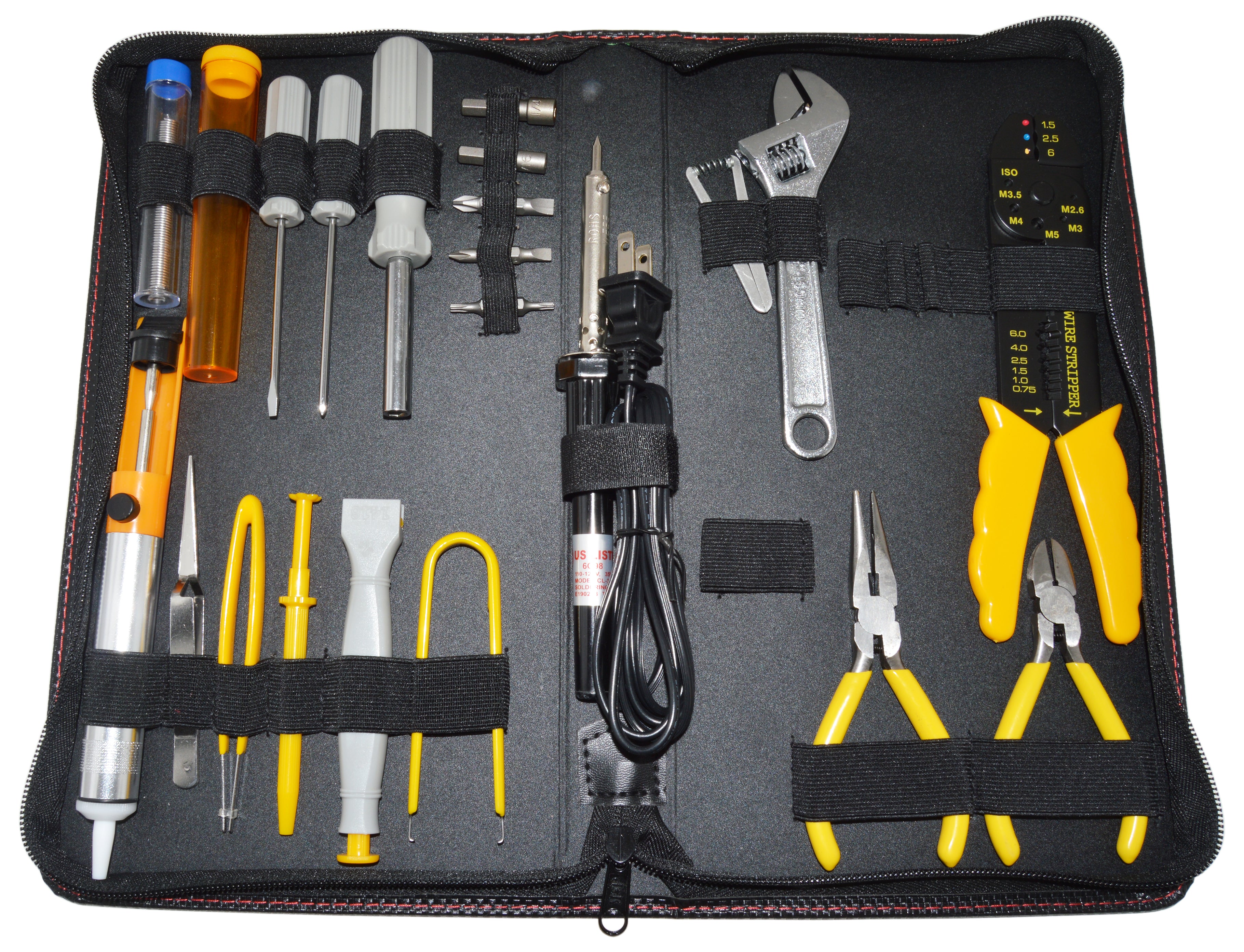 Electrical Engineering Toolkit, Includes 30W Soldering Iron, Desolder ...