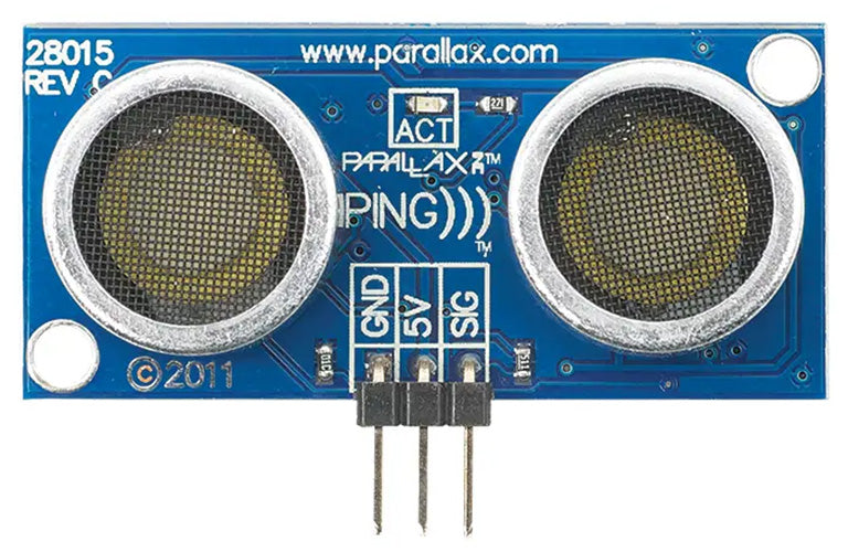 Parallax PING))) Ultrasonic Distance Sensor (28015) – SciencePurchase