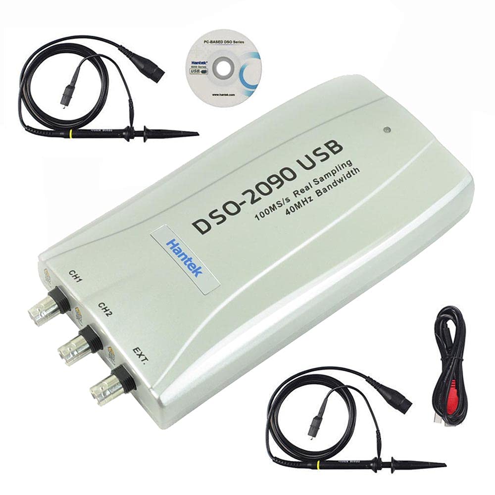 Hantek 100MS/s PC Based USB Digital Storage Oscilloscope (DSO 2090 ...