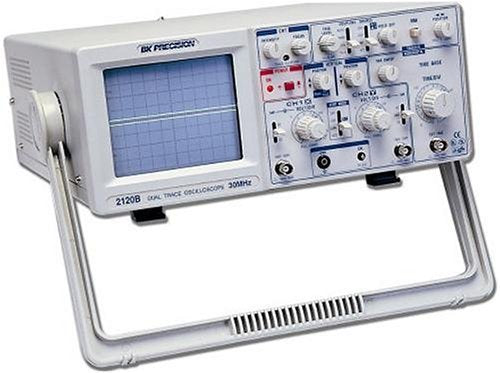 B+K Precision 2120B 20 MHz Dual-Trace Oscilloscope w/Probes ...