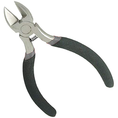 Precision Diagonal Cutter, Mini 4.5 inch Wire Cutting Pliers with Retu ...