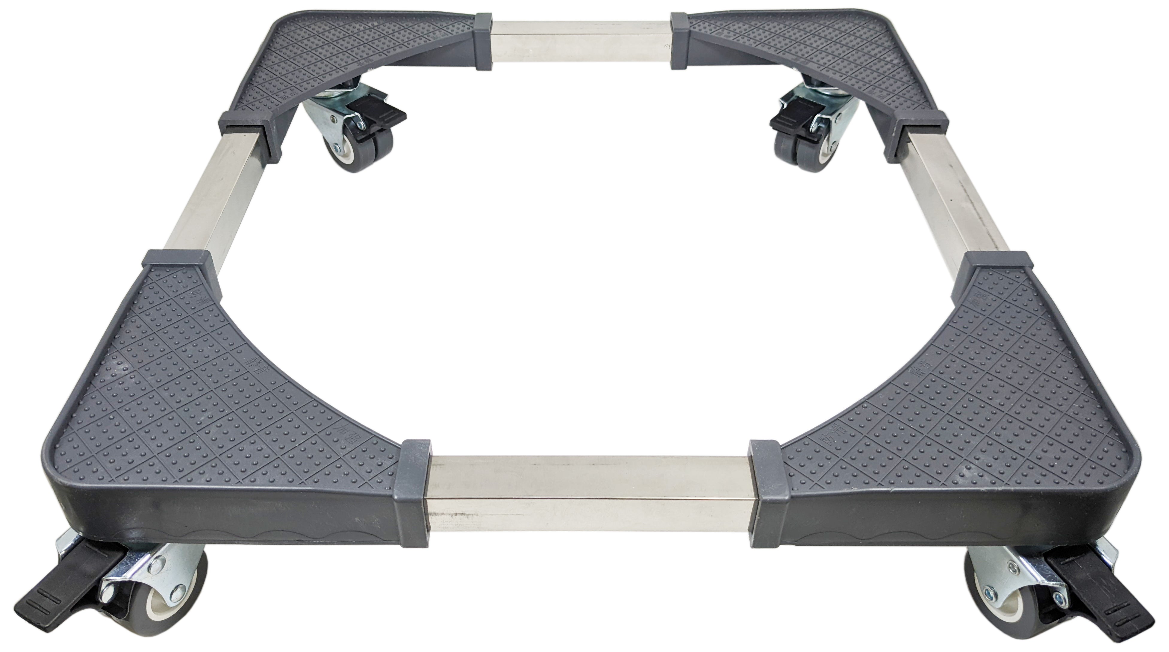 Adjustable Appliance Rolling Cart Dolly with Lockable Wheels, Supports ...