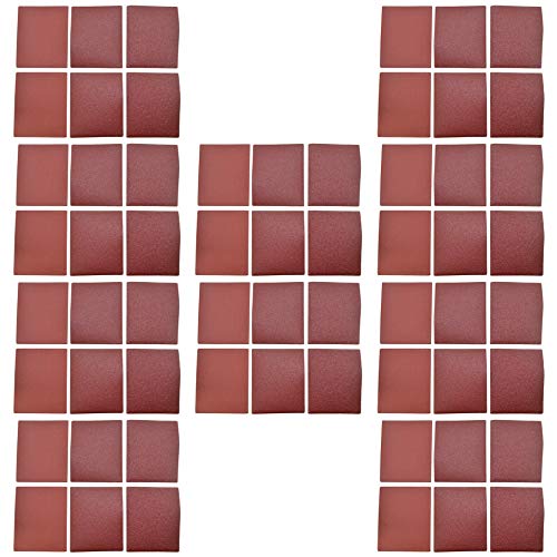 60 Sandpaper 1/4 Sheets for Palm Sanders - Includes 20 of 60 Grit, 20 ...