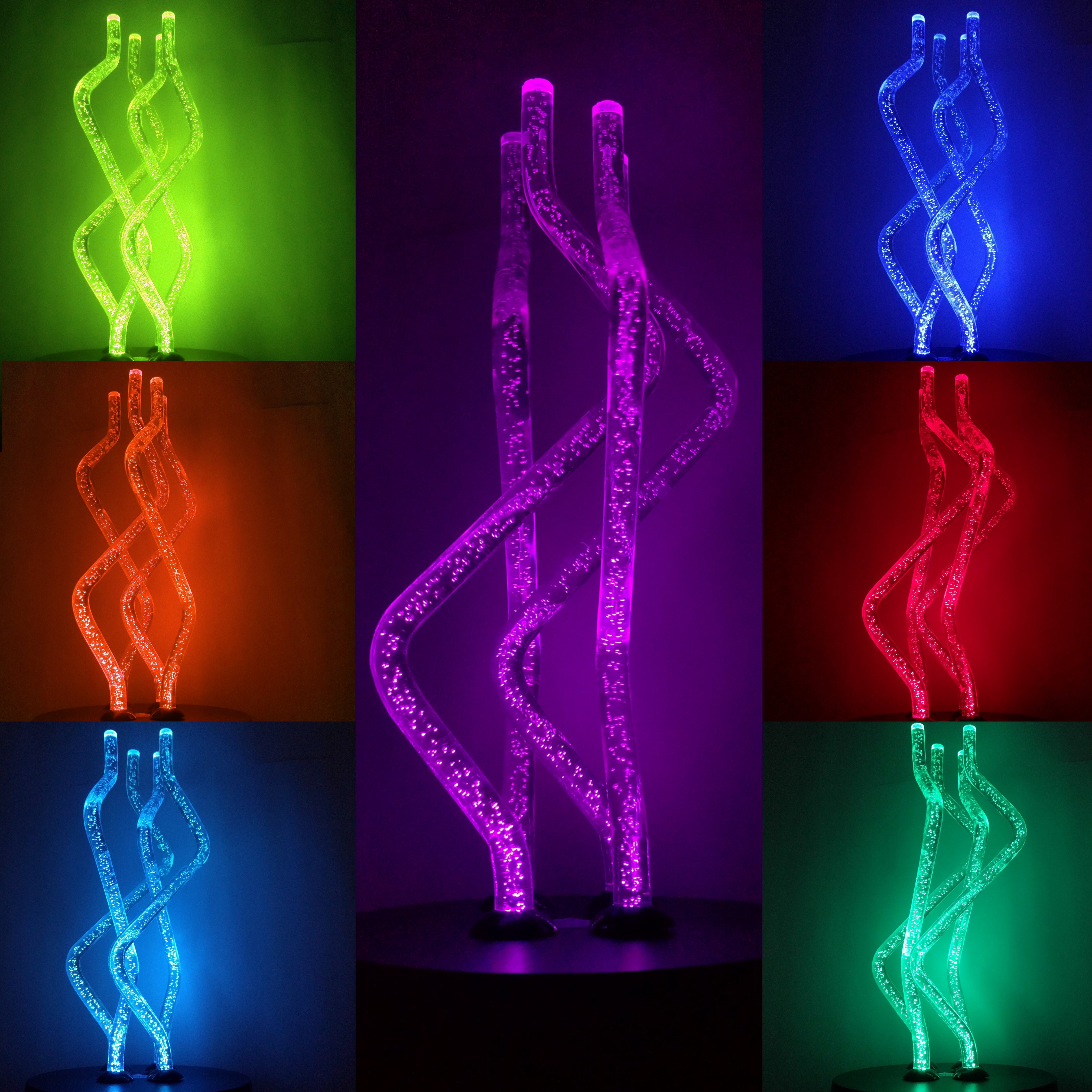 Rotating Color Changing Dance Night Light, Promotes Relaxation and Zen ...
