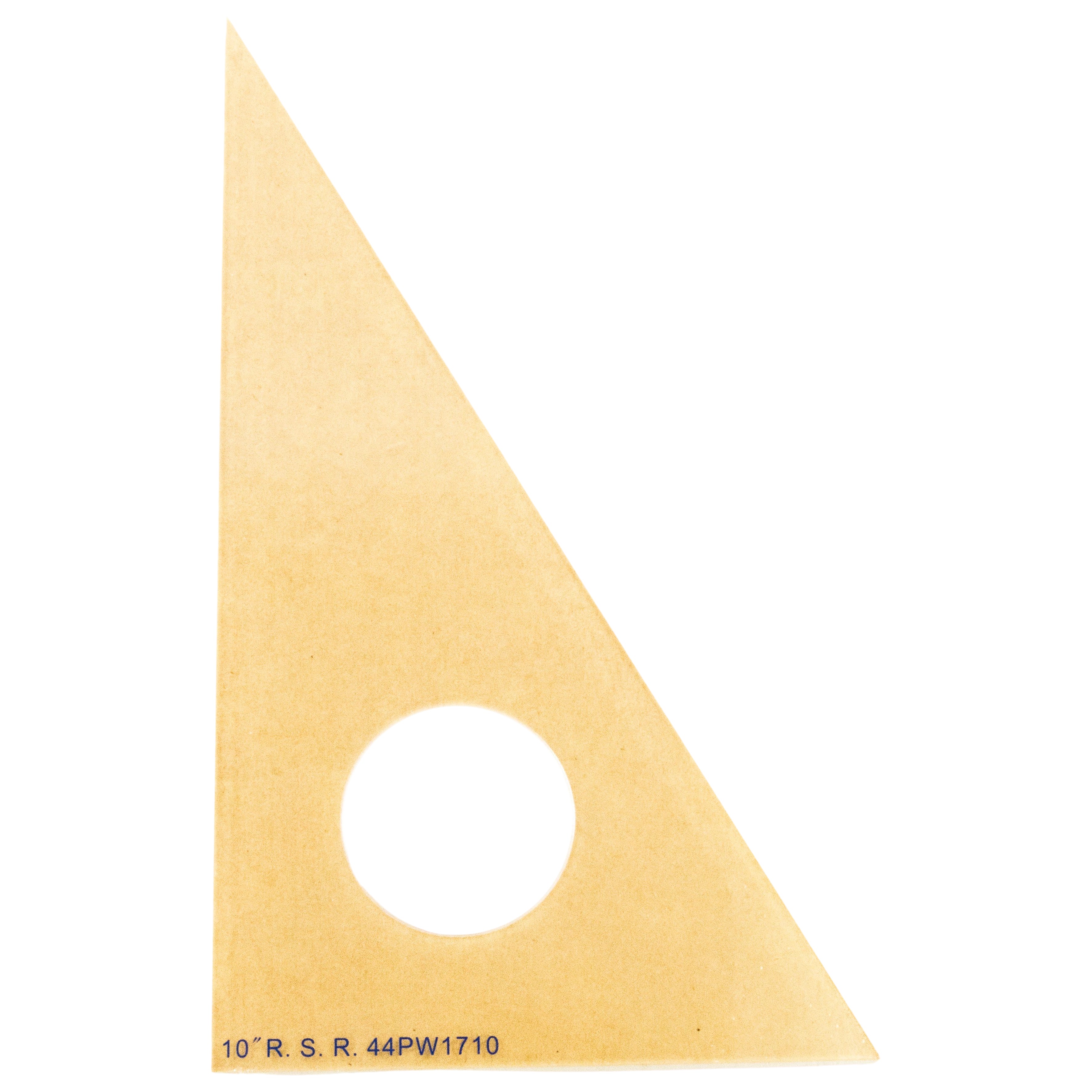 10 Inch Drafting Triangle 30-60-90 (10") Clear Plastic – SciencePurchase