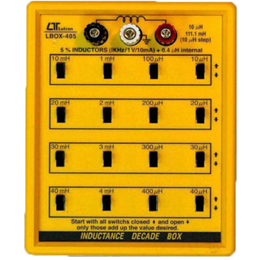 Inductance Decade Box, Four decades, 10uH to 111.1 mH – SciencePurchase