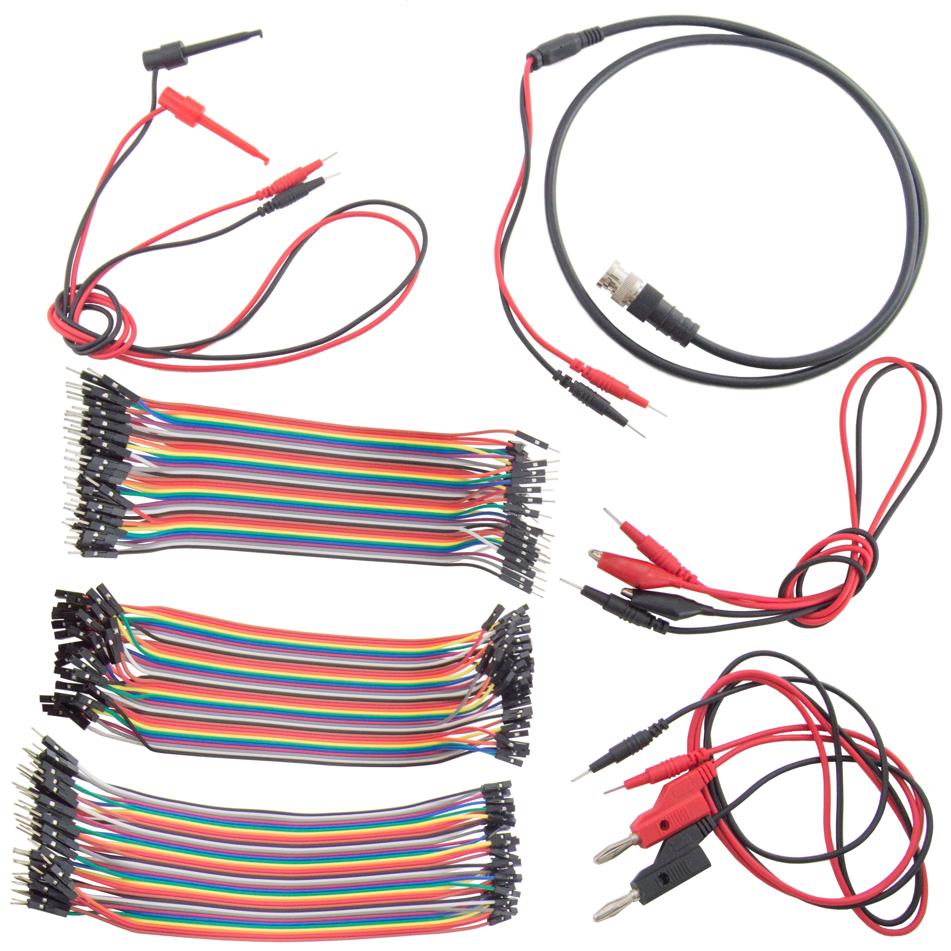 Test Leads with Pins for Solderless Breadboarding and Prototyping - In ...