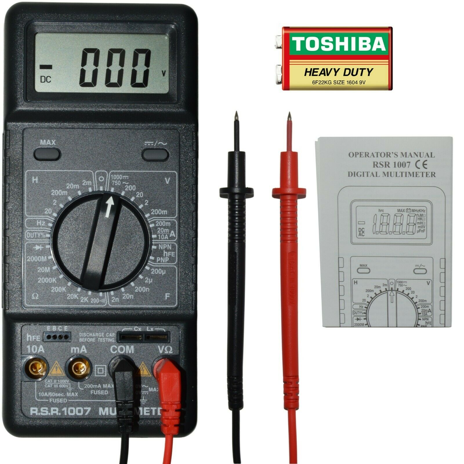 Electronics Inc Digital Capacitance & Inductor Multimeter – SciencePurchase